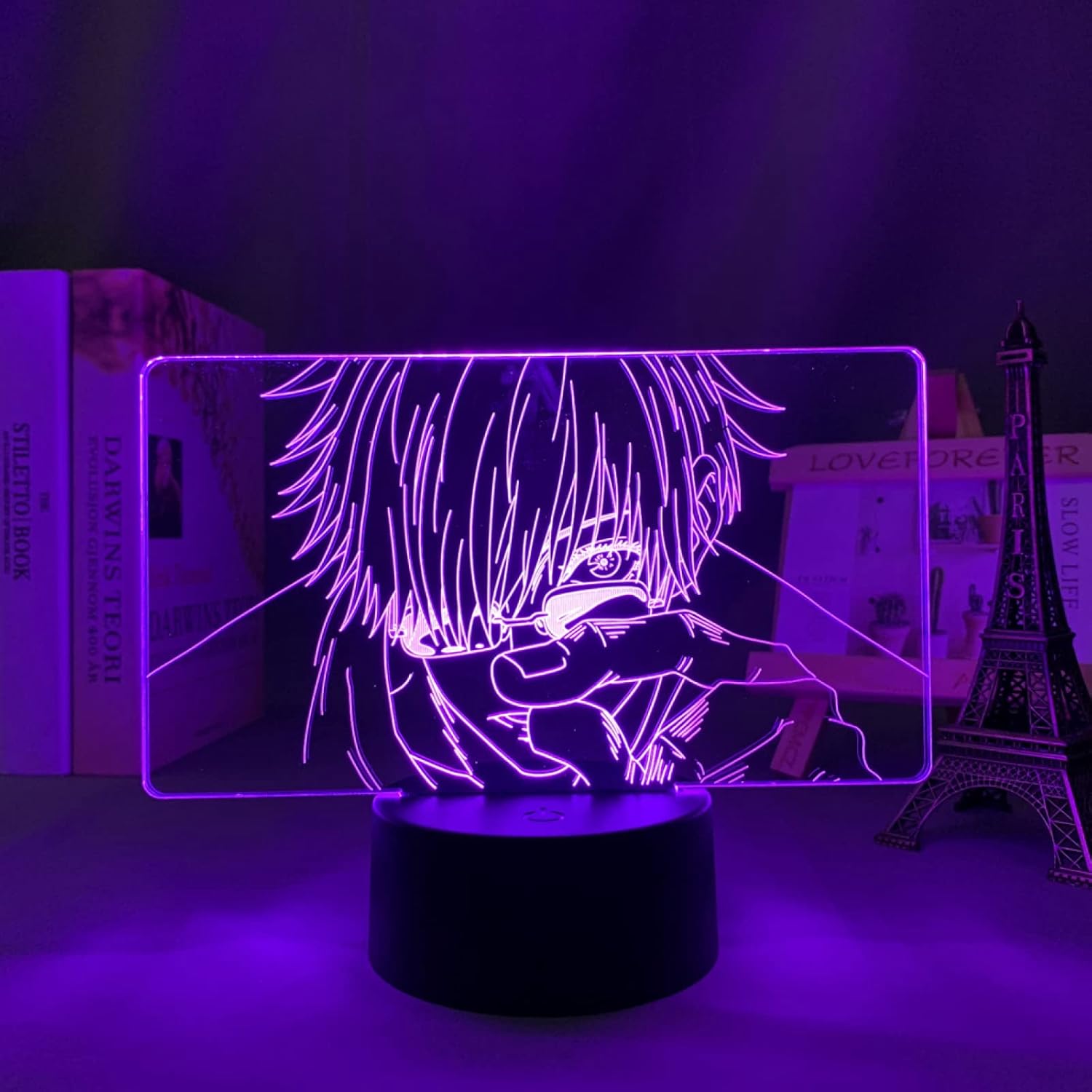 Amazon.com: OAKFIN Anime Led Light Satoru Gojo for Kid Bedroom Decor ...