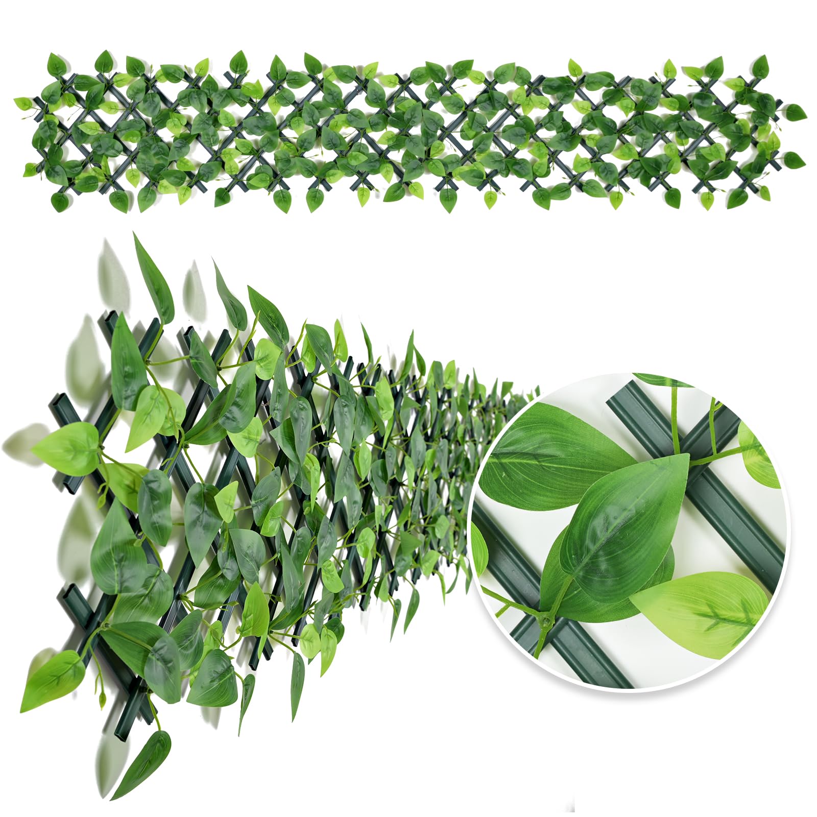 Expanding Garden Trellis Panels Expandable Garden Fence Screening with ...