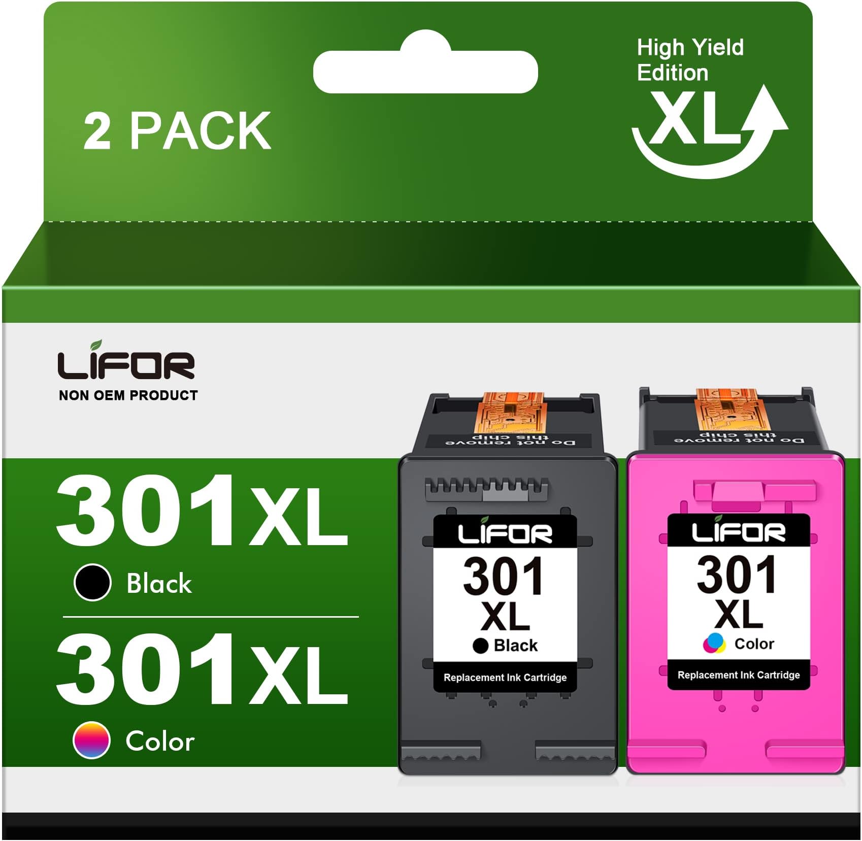 HP N9J72AE 301 Original Ink Cartridges, Black and Tri-Colour, Multipack ...