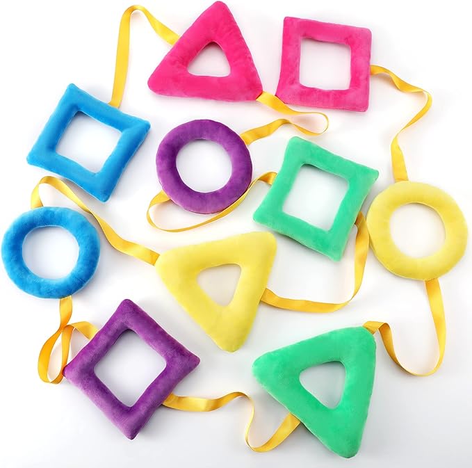 Amazon.com: Shapes Walking Rope for Preschool Walking Rings for ...