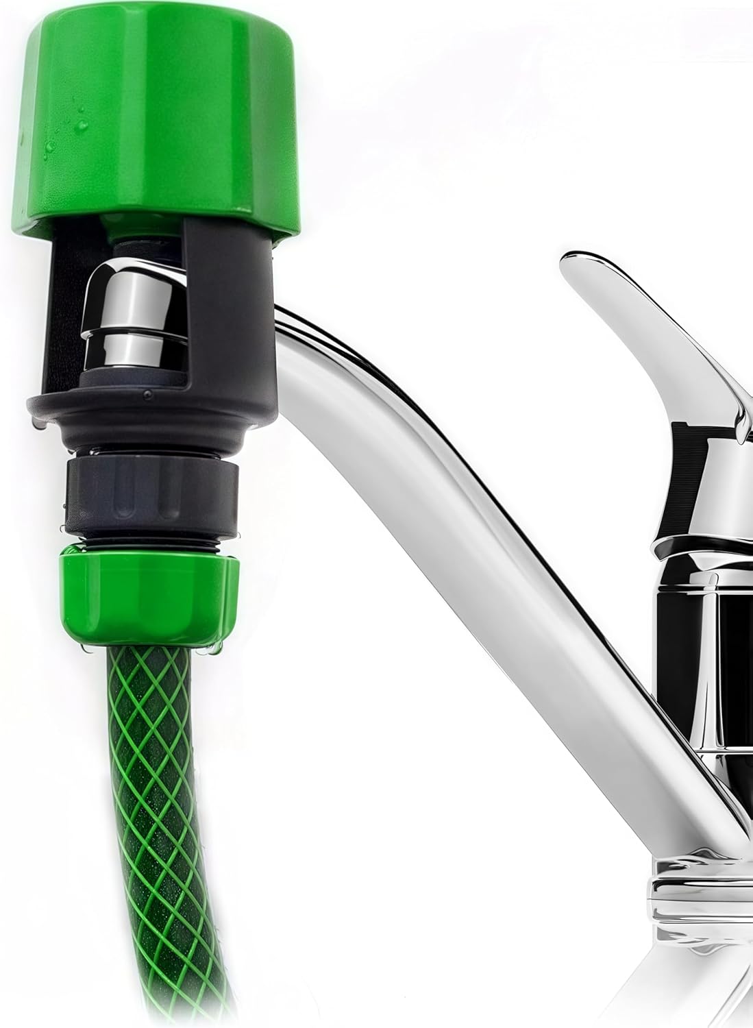 Universal Kitchen Tap to Garden Hose Connector, Indoor Outdoor Mixer ...