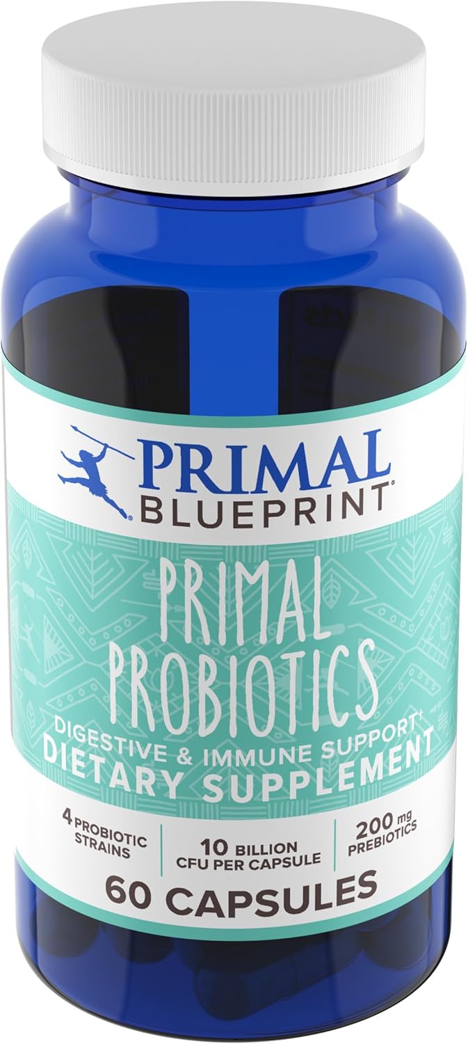 Amazon.com: Primal Blueprint, Primal Probiotics, 60 Count : Health ...