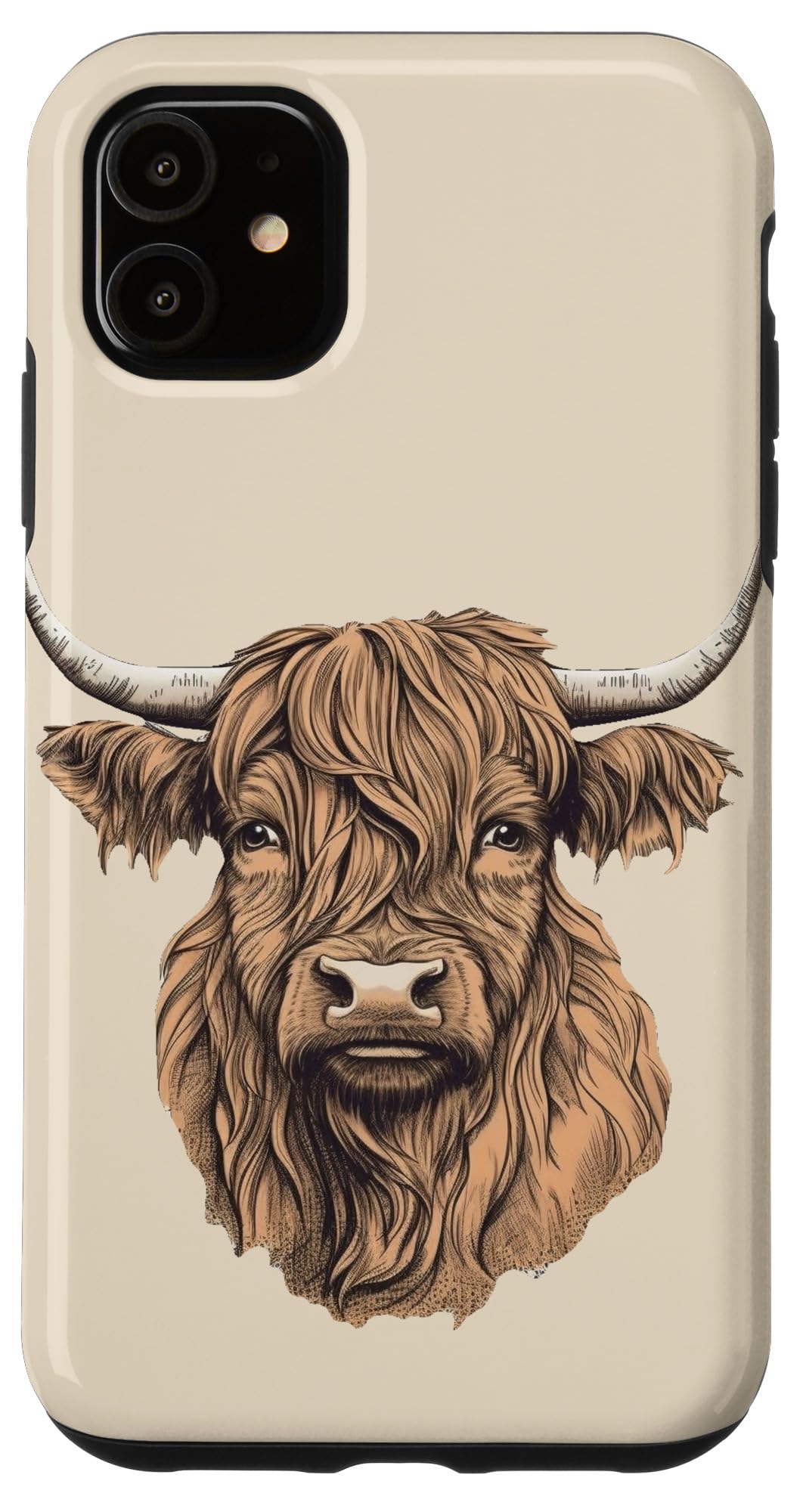 iPhone 11 Scottish Highland Cattle Cow Breeder Farmer Fan Lover Case ...