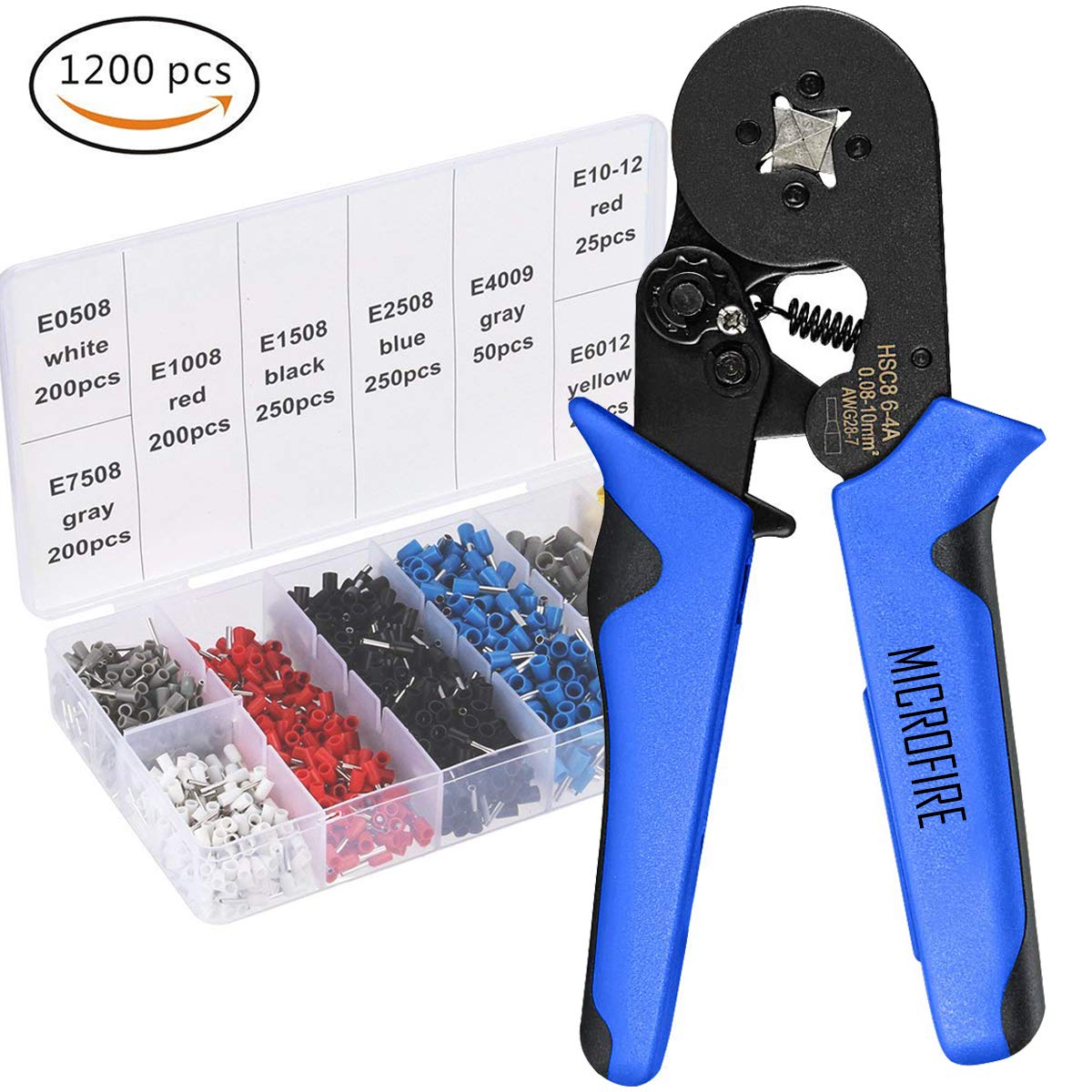 Wire Ferrule Crimping Tool Microfire 0 08 10mm Self Adjustable ...