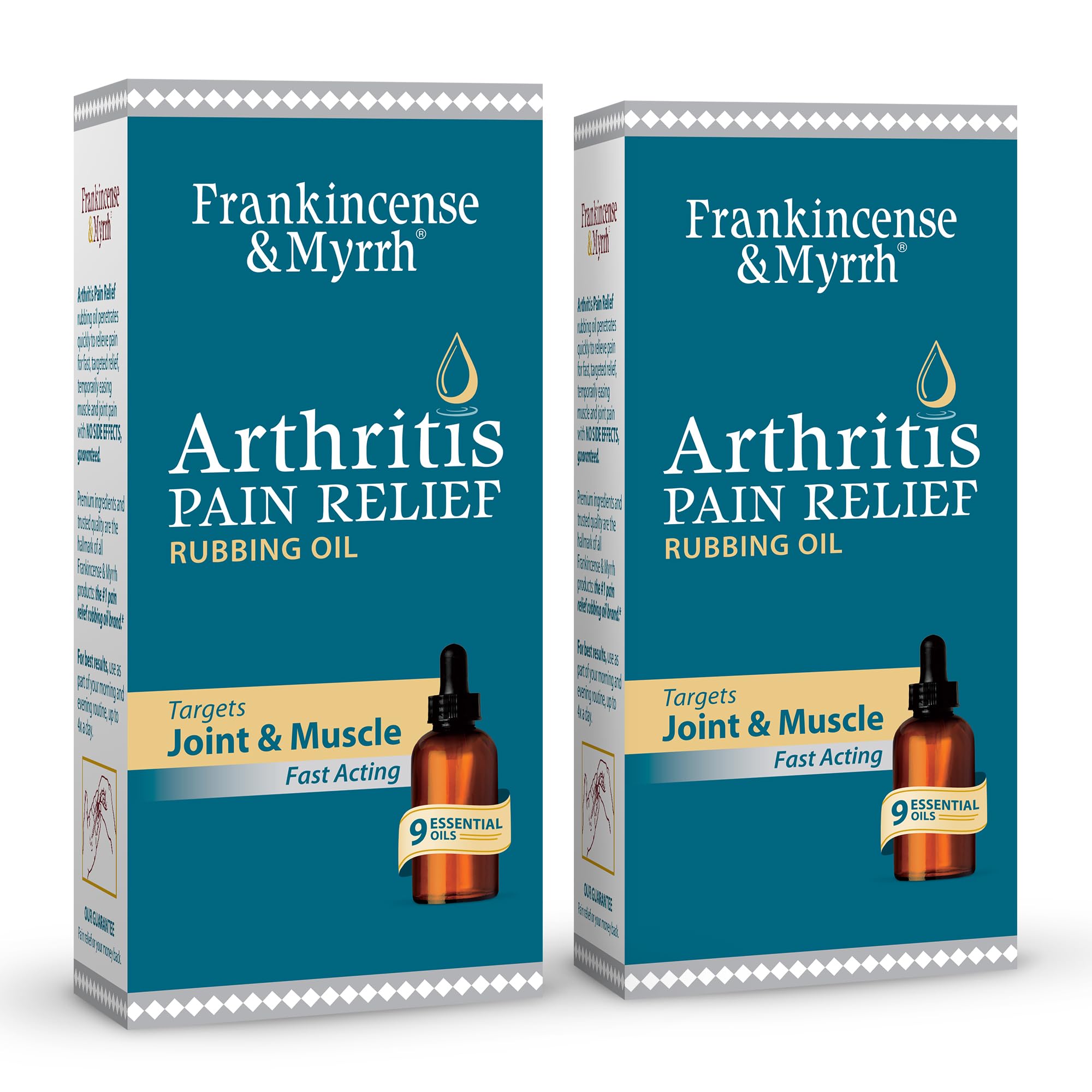 Amazon.com: Frankincense and Myrrh Arthritis Pain Relief Rubbing Oil ...
