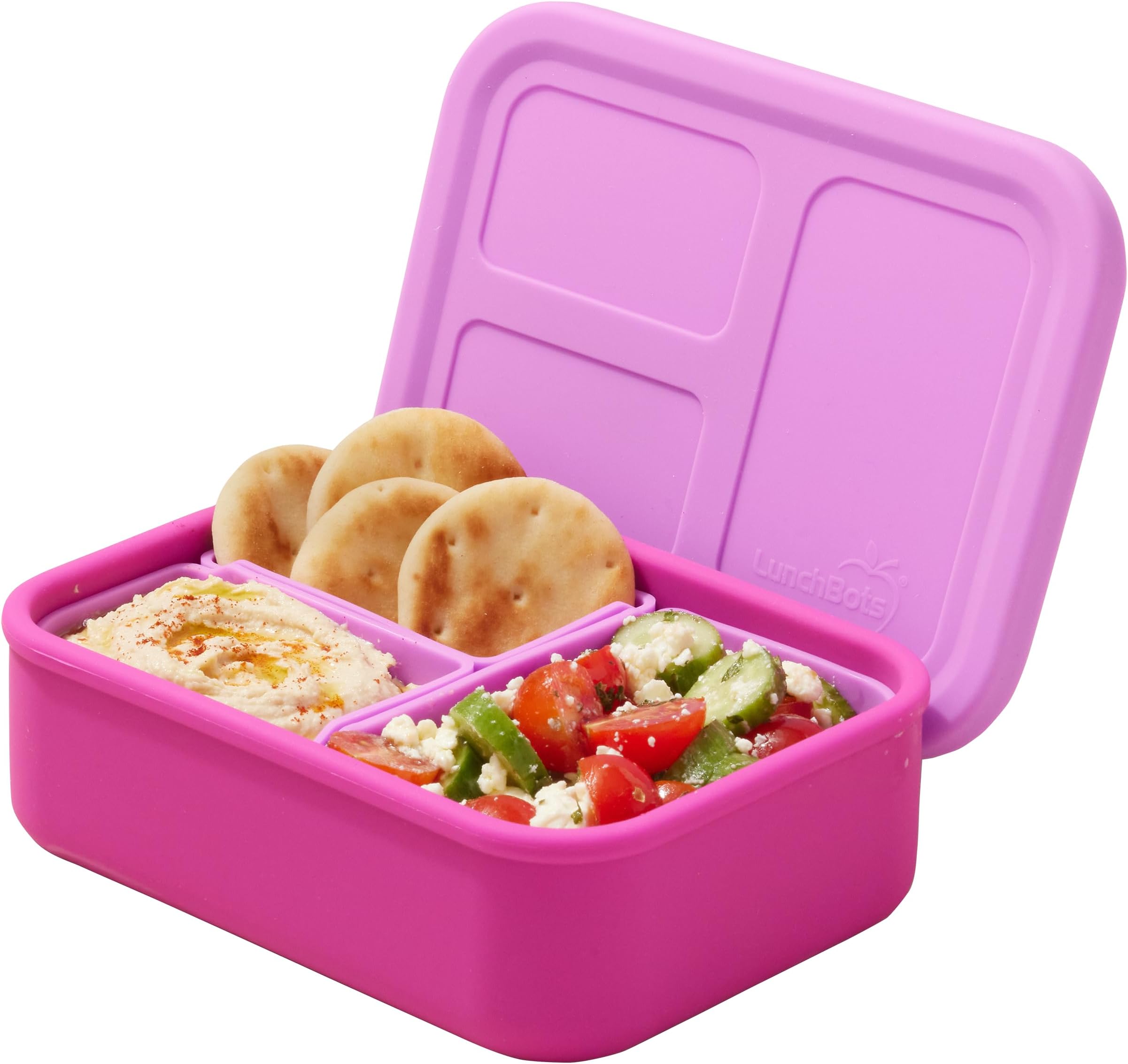 Amazon.com: LunchBots Build -a- Bento Lunch Box, Silicone Bento Box for ...