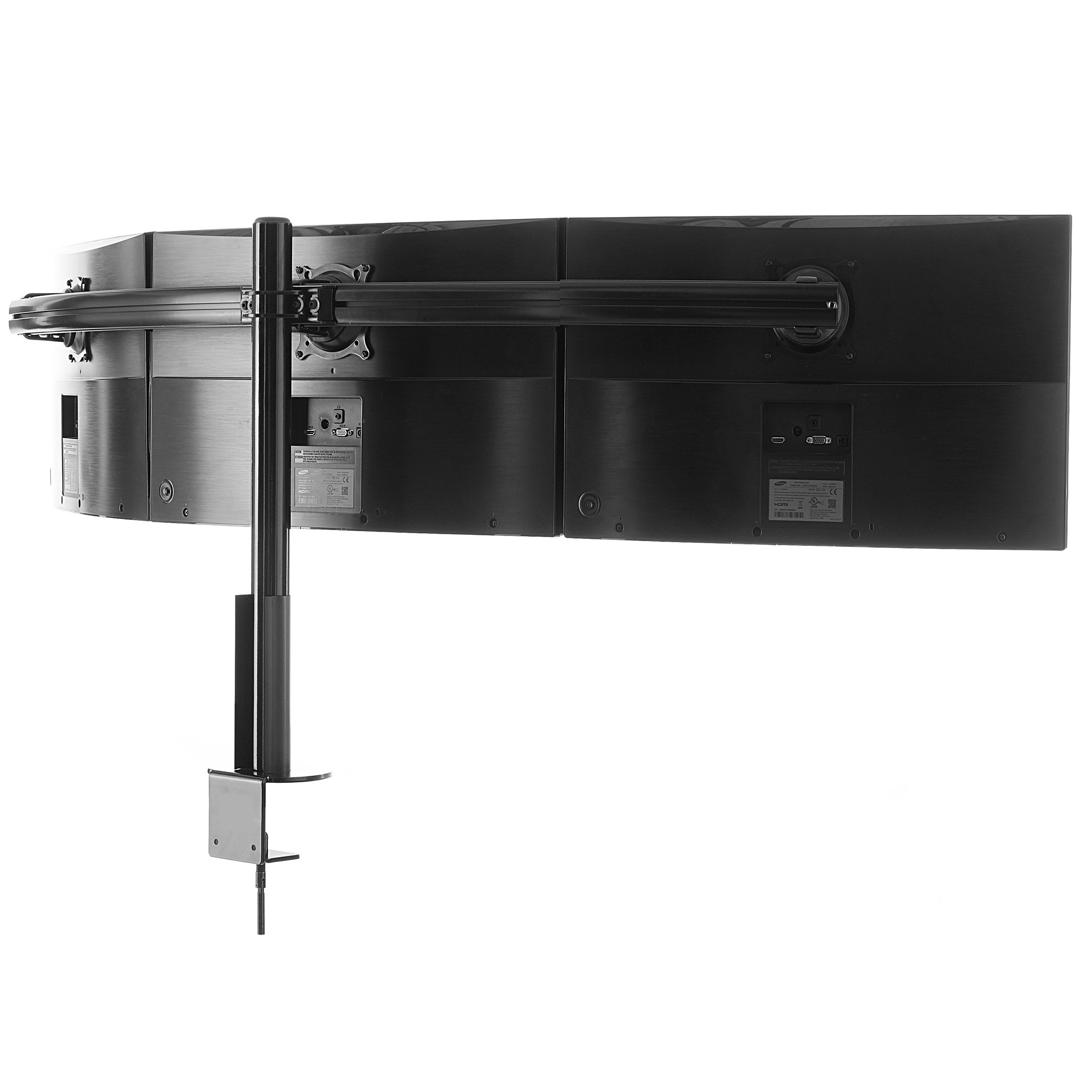 ECHOGEAR 3 Monitor Desk Stand For Screens Up To 27 Triple Desk Mount echogear-3-monitor-desk-stand-for-screens-up-to-27-triple-desk-mount