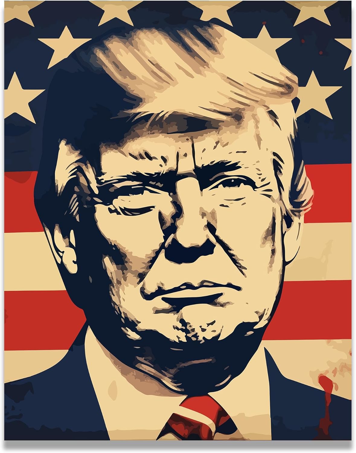 Amazon.com: Inspirational Wall Art Co. - Trump | Donald Trump Poster ...