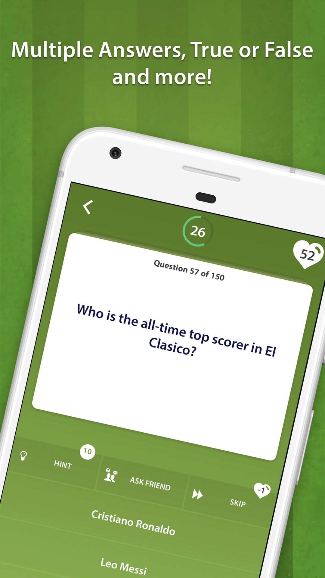 Football Quiz - Trivia Questions and Answers - App on Amazon Appstore