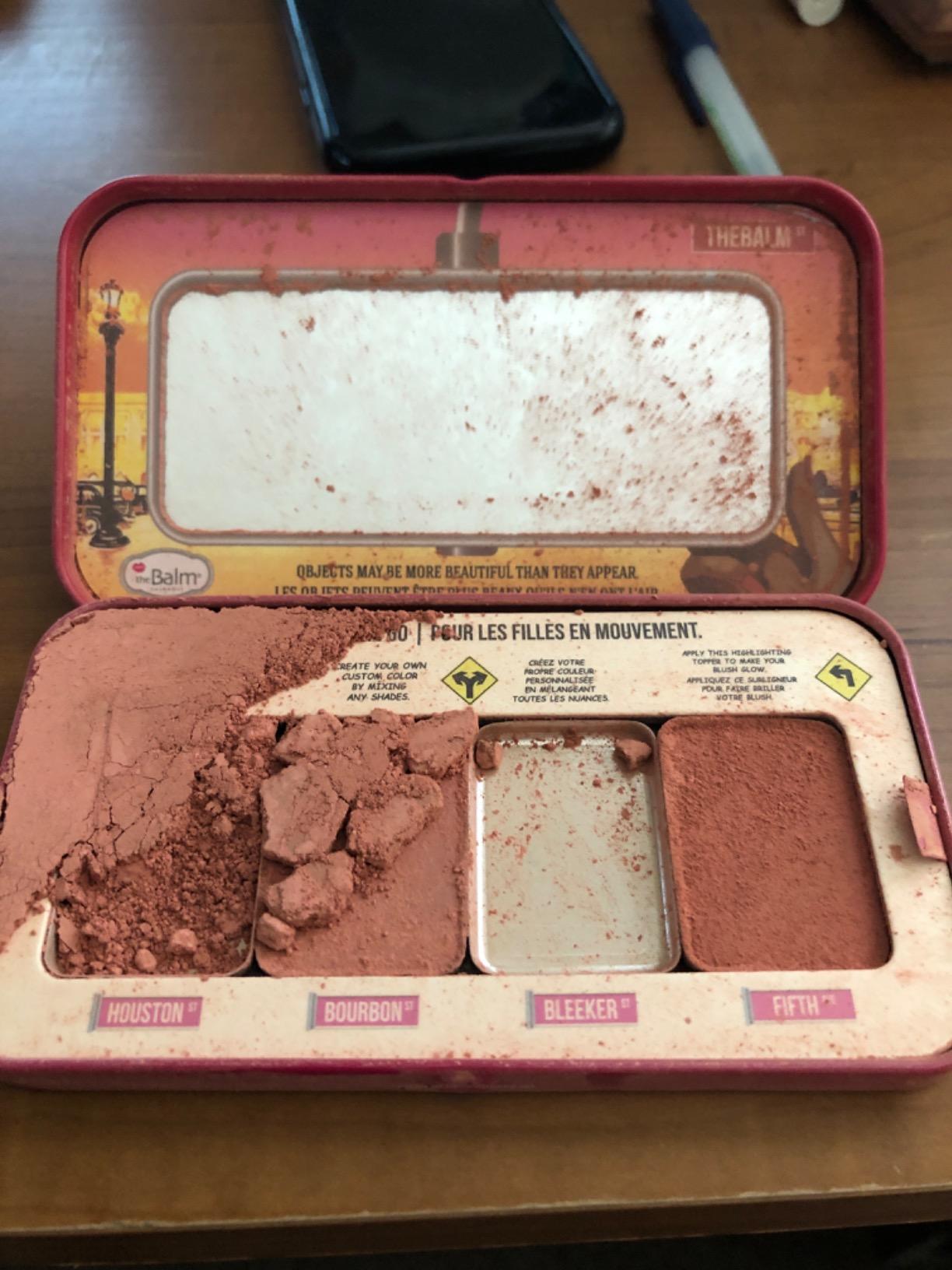 Amazon.com: theBalm Autobalm Girl Powder Cheek Palette, Long Lasting ...