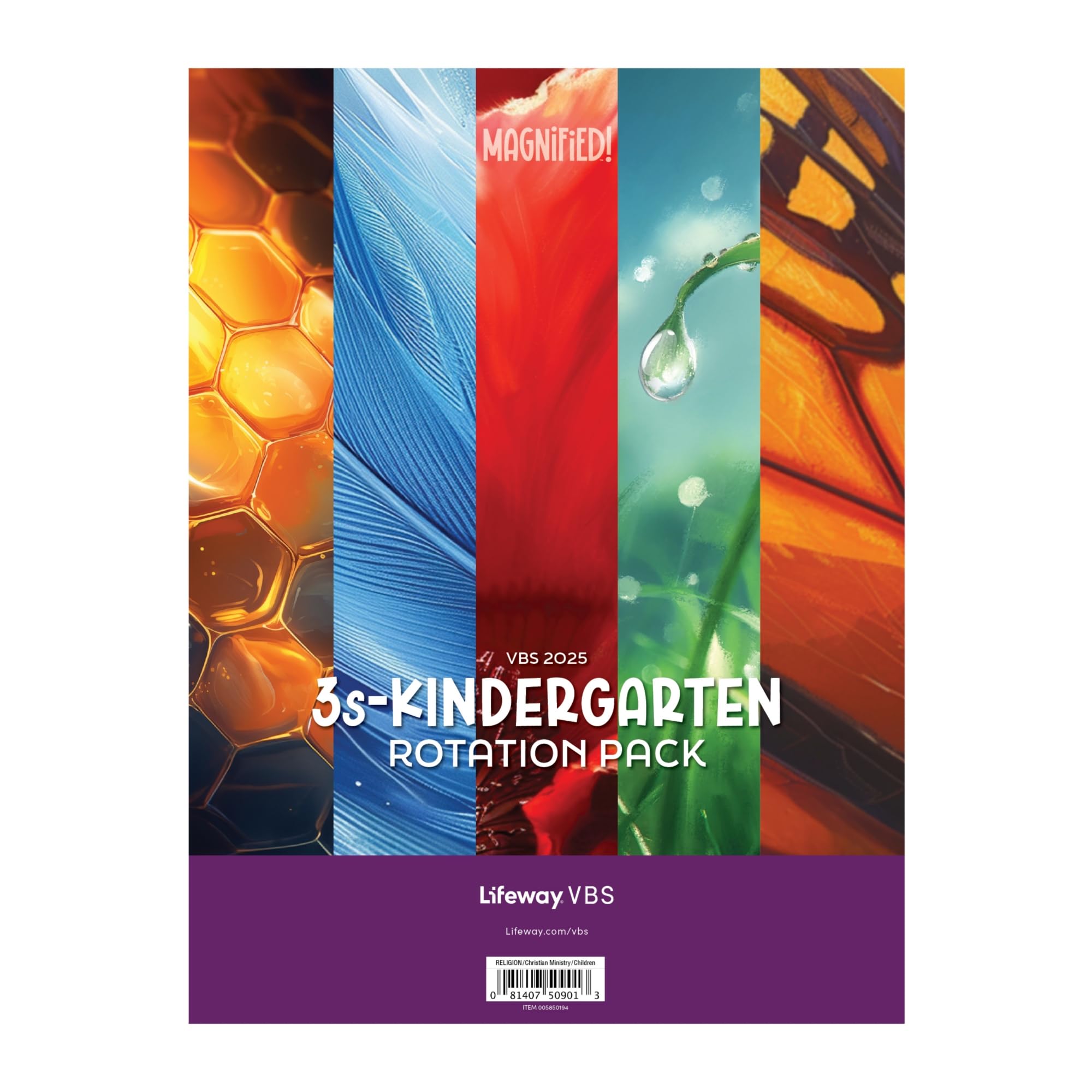 Amazon.com : Lifeway Kids VBS 2025 Magnified! 3s-Kindergarten Rotation ...