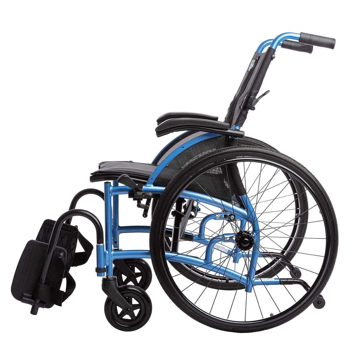 Buy Lightweight Foldable Wheelchair, Self-Propelled Wheel Chair with ...