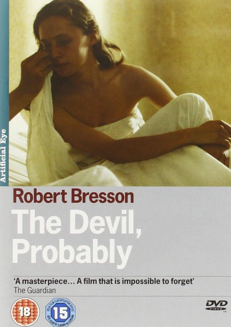 Amazon.co.jp: The Devil, Probably [Import anglais] : DVD