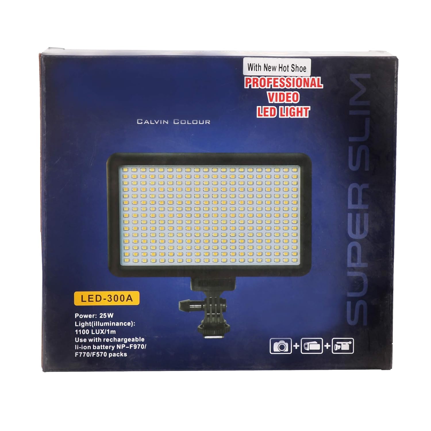 Buy DIGIPRO LED 300 A Video Camera Light Calvin Colour Temperature ...