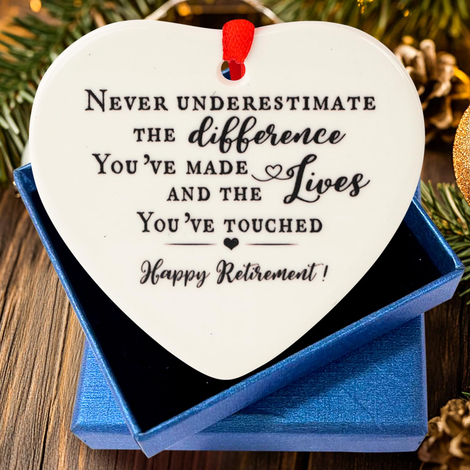 Amazon.com: Retirement Gift Ornament – Retirement Keepsake for Women ...