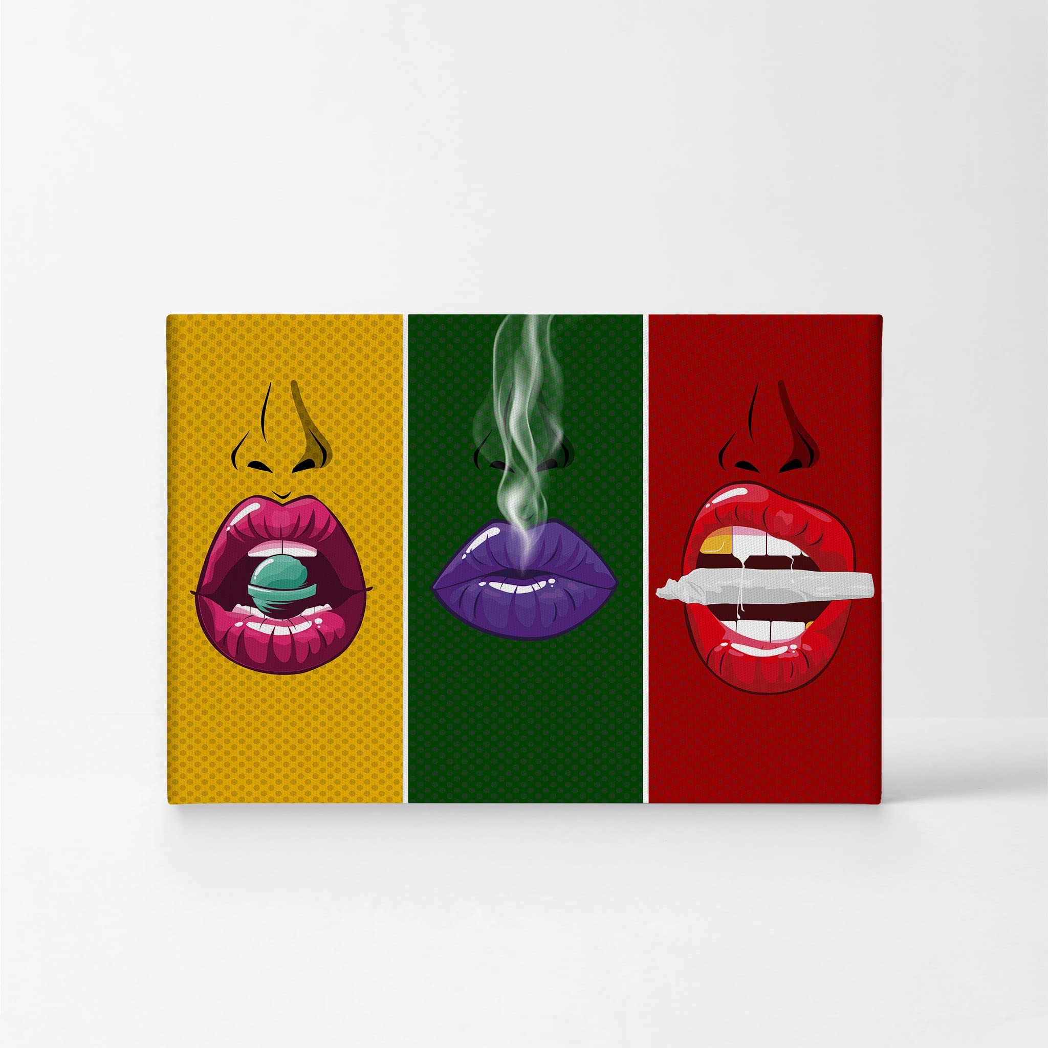 Smiling Pop Art