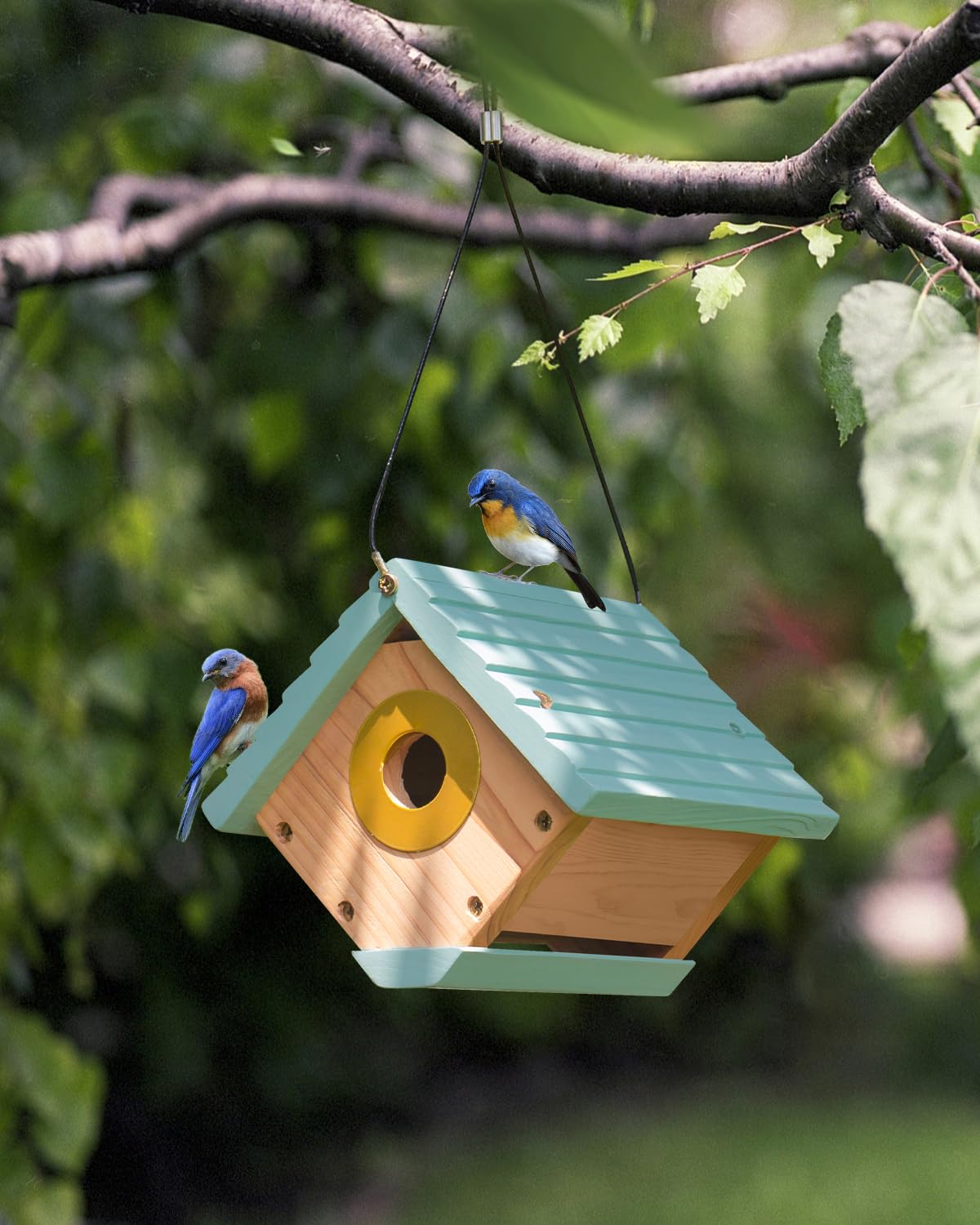 Amazon.com : Elegance Cedar Wren House, Bird House for Wrens and ...