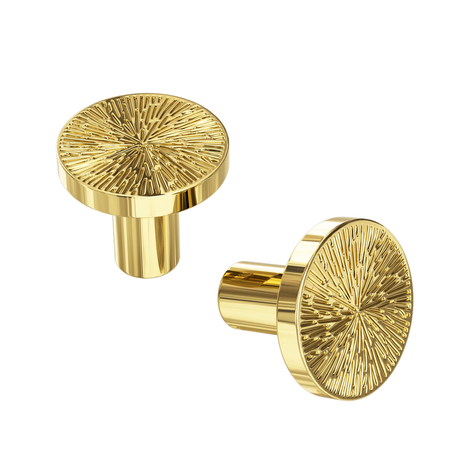 Snapklik.com : 5 Pack Gold Cabinet Knobs Kitchen Cabinet Knobs Gold ...
