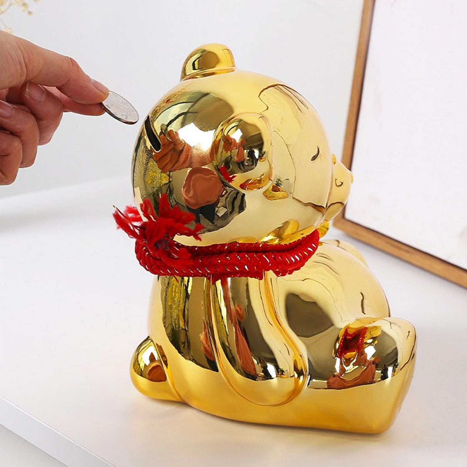 Snapklik.com : SOBEIT 74inch Ceramic Bear Piggy Bank For Kids & Adults ...