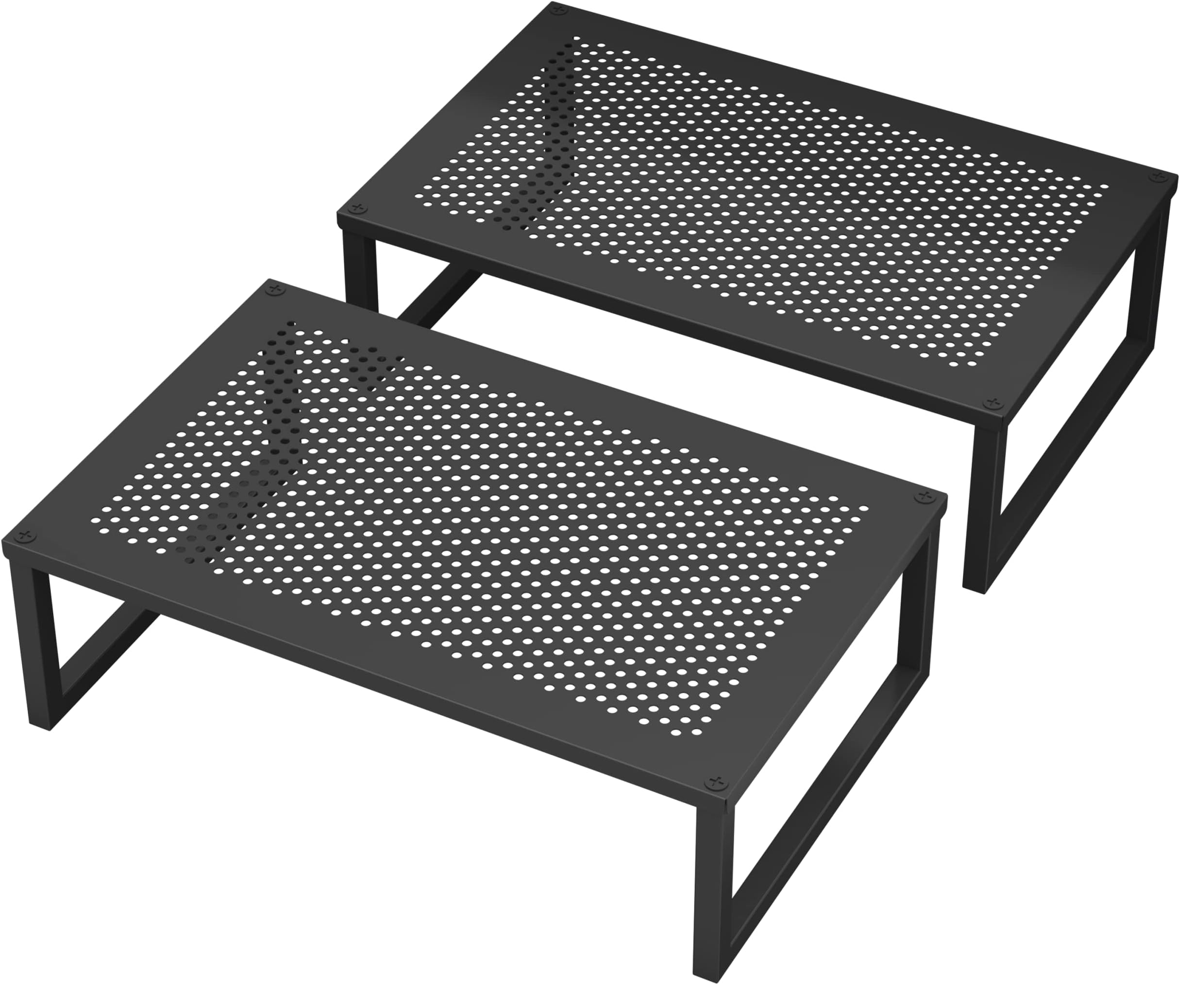 Amazon.com: CAXXA 2 Pack Monitor Stand Riser, Laptop Stand Riser, Multi ...