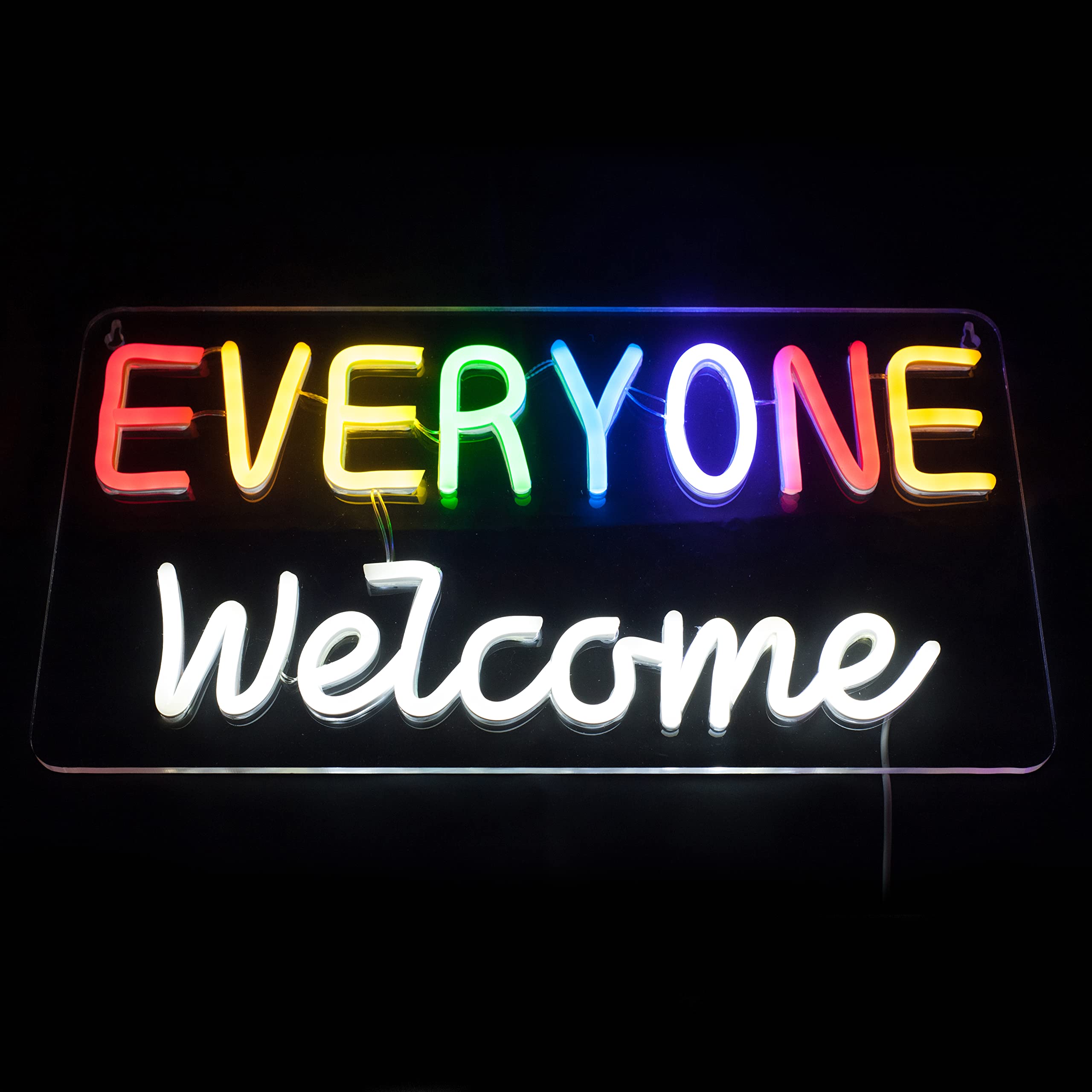Welcome Sign Neon