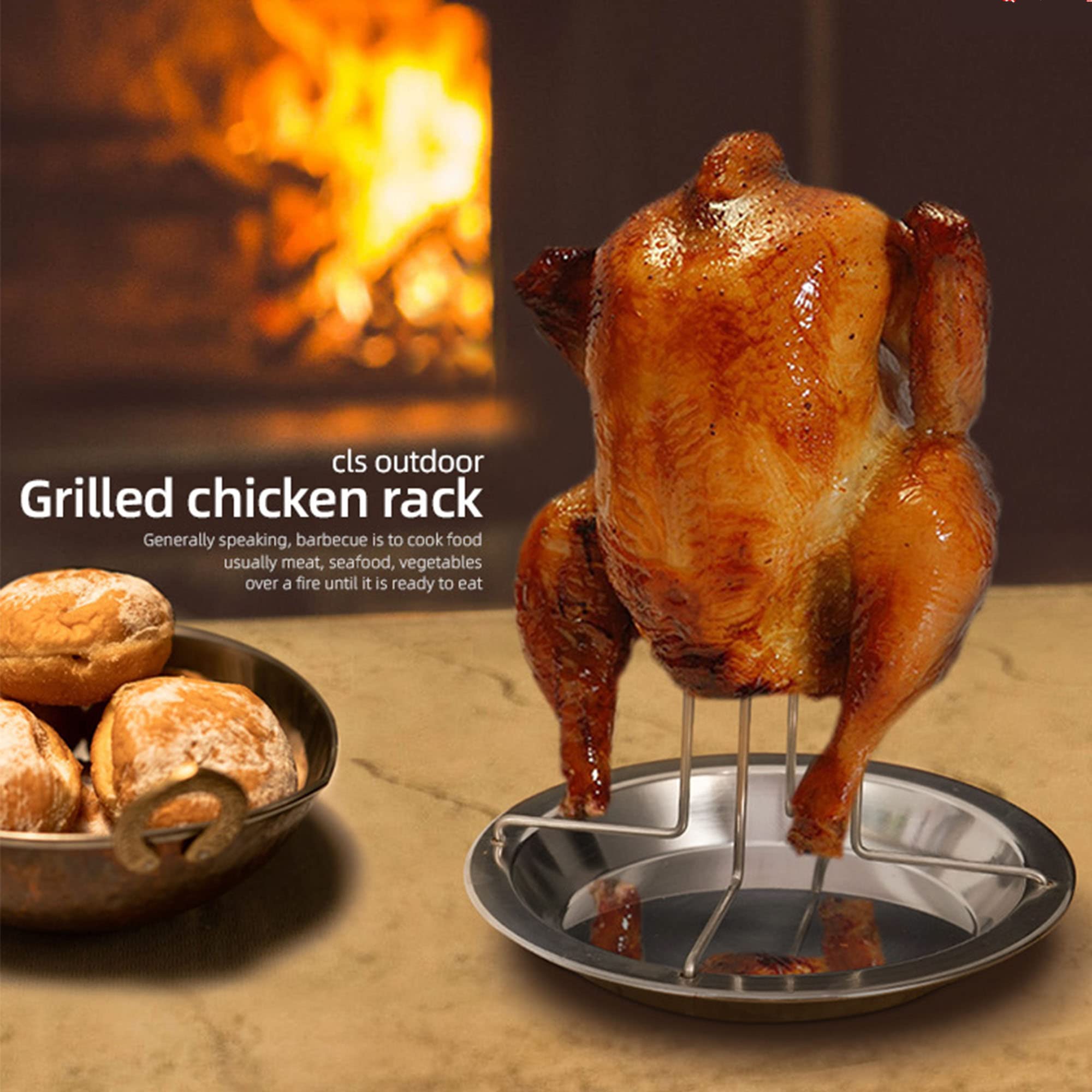 Vertical Chicken Roasting Rack Yardwe Vertical Chicken Roaster Rack,