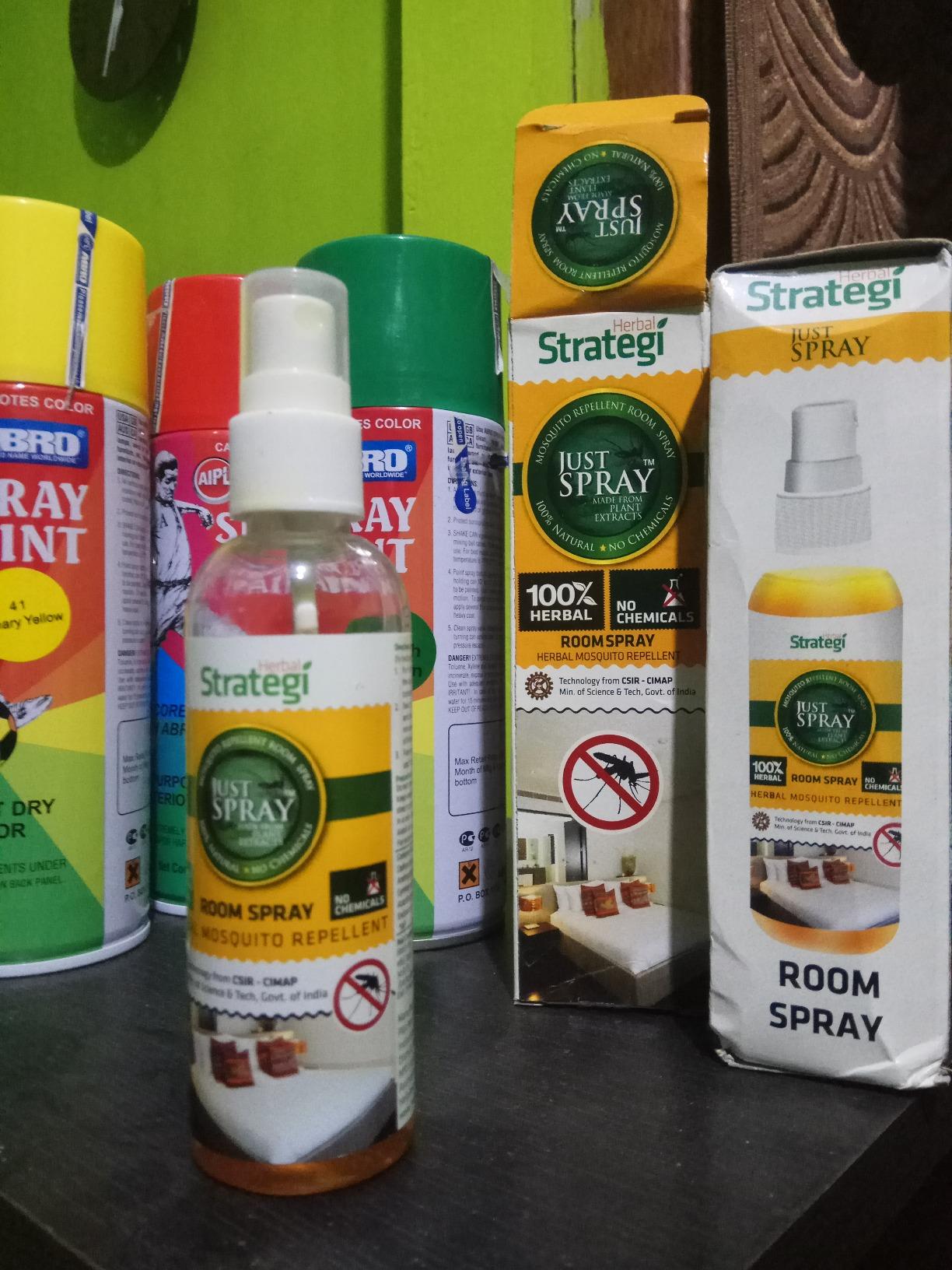 Herbal Strategi Mosquito Repellent Room Spray Refill - 500ml ...