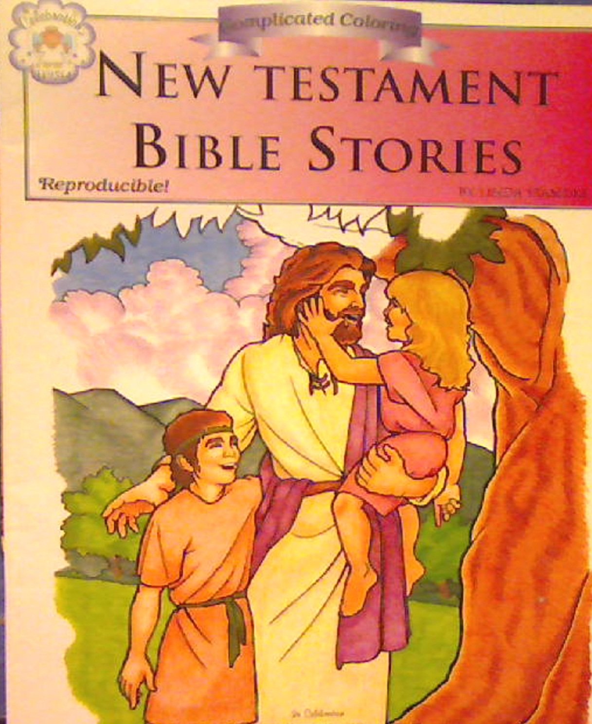 Amazon.com: New Testament Bible Stories (Complicated Coloring Book ...