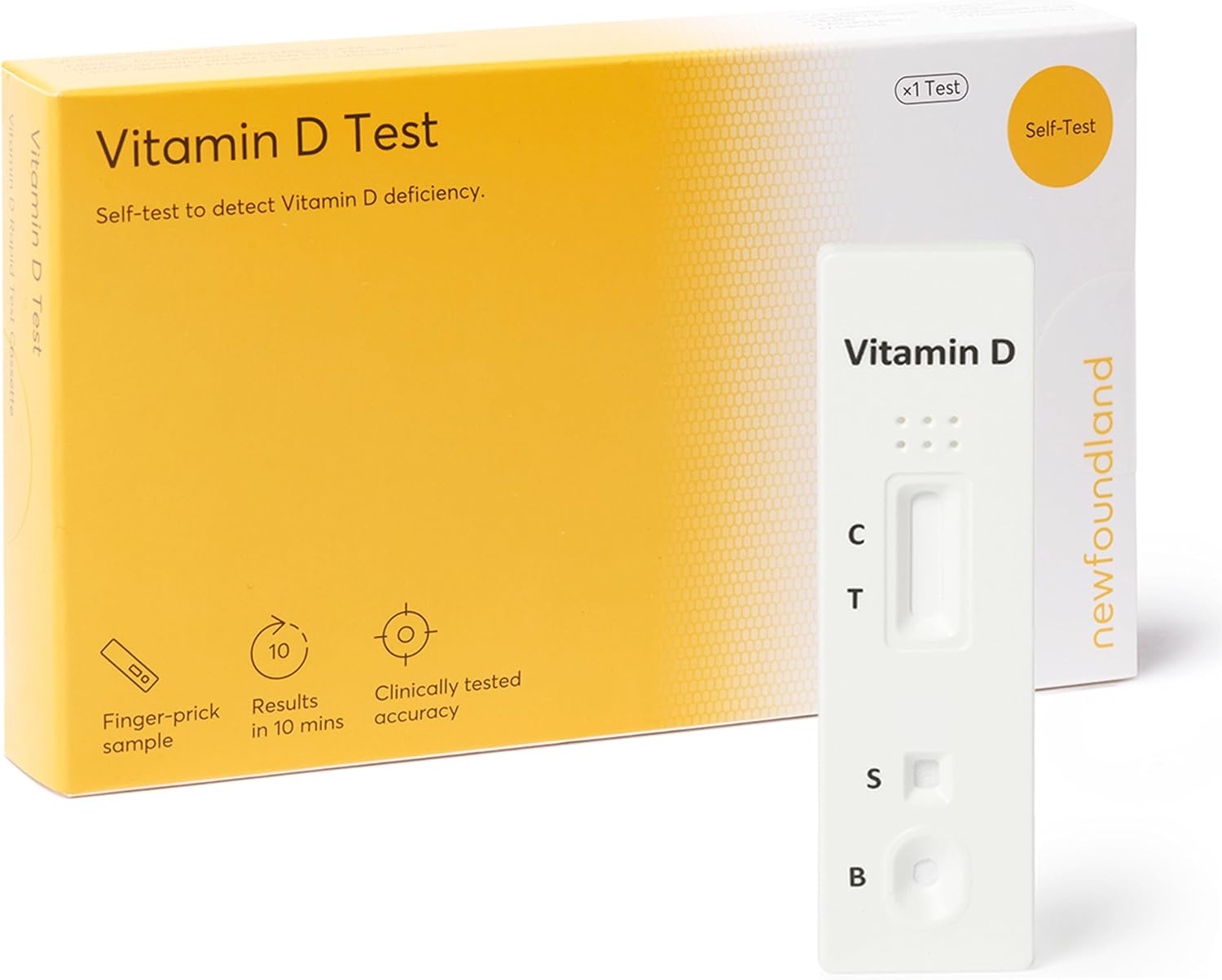 Newfoundland Vitamin D Test Kit - UV Deficiency Detection - 99% ...