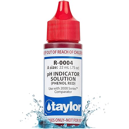 Amazon.com: Taylor Technologies R-0004 pH Indicator Reagent, 2 Ounce ...