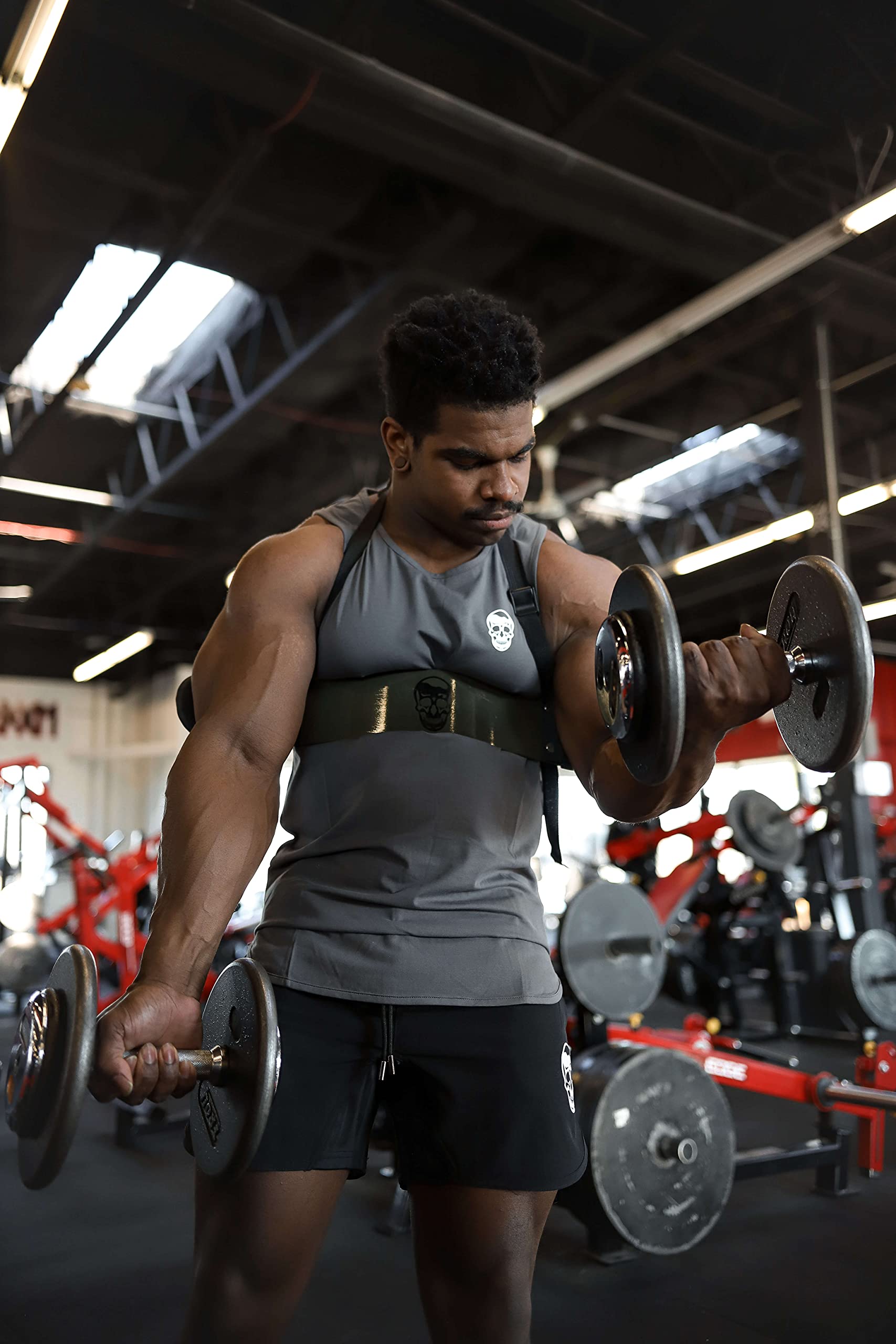 Snapklik.com : Bicep Arm Blaster -Thick Aluminum Support Bicep Curl ...