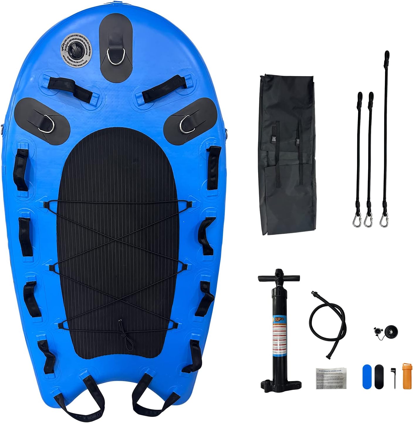 Amazon.com : SAYOK Inflatable Floating Mat Rescue Board Inflatable ...