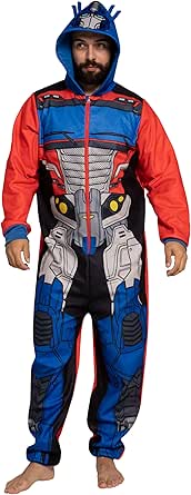 Amazon.com: Transformers Optimus Prime Men's Onesie Pajamas | Mens One ...