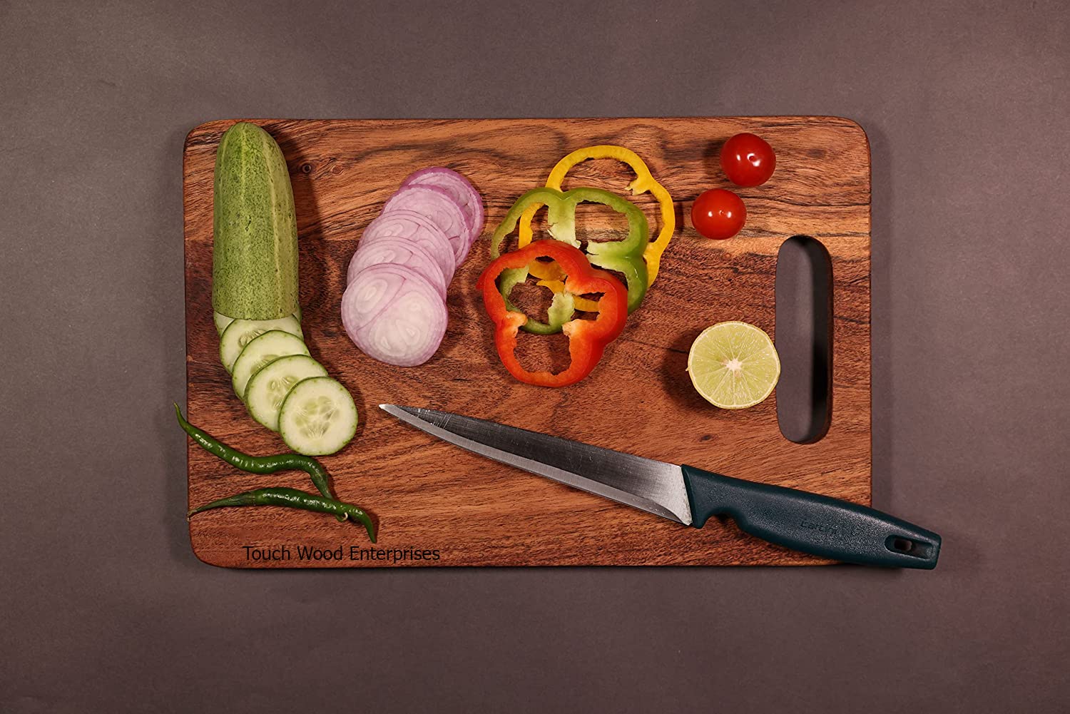 Buy Touch Wood Enterprises - Wooden Kitchen Chopping Board | Food Grade ...