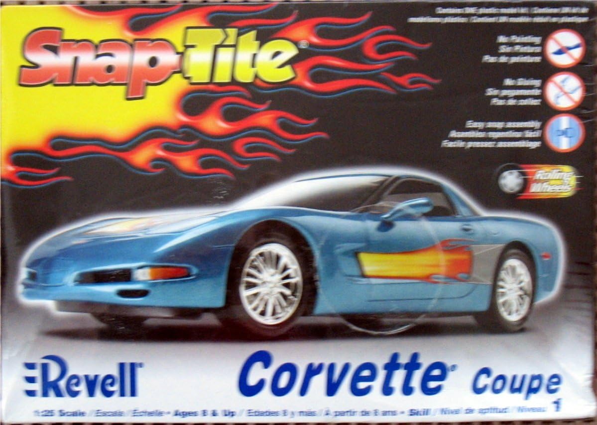 Amazon.com: Revell 1:25 Corvette Coupe : Arts, Crafts & Sewing