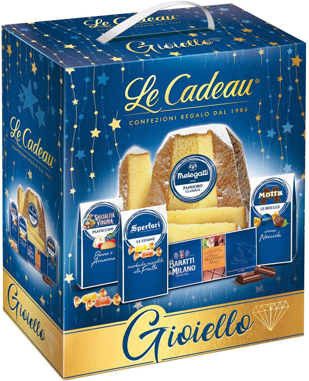 LE CADEAU Confezione Regalo "Scatola Serigrafata Gioiello", Confezione ...