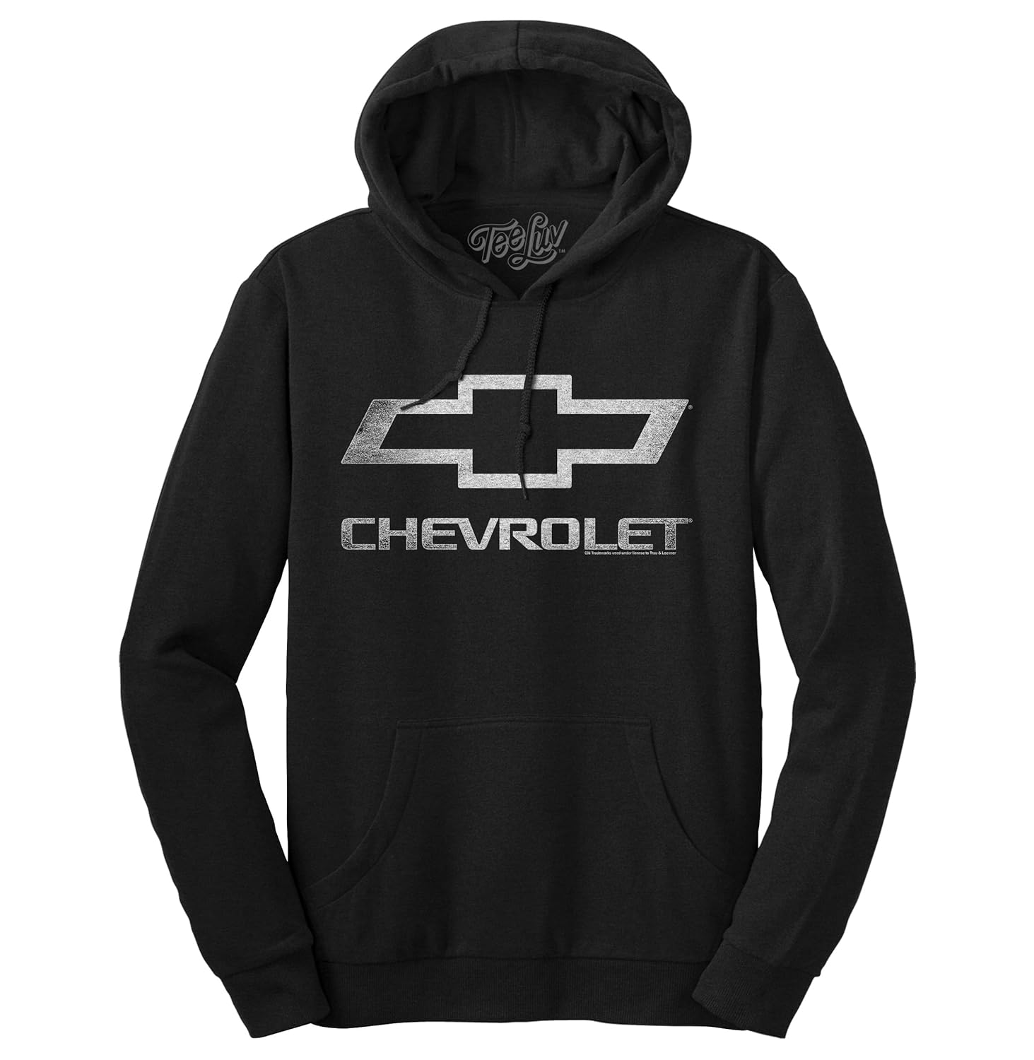 Tee Luv Chevrolet Logo Hoodie - Officially Licensed Chevy Hooded ...