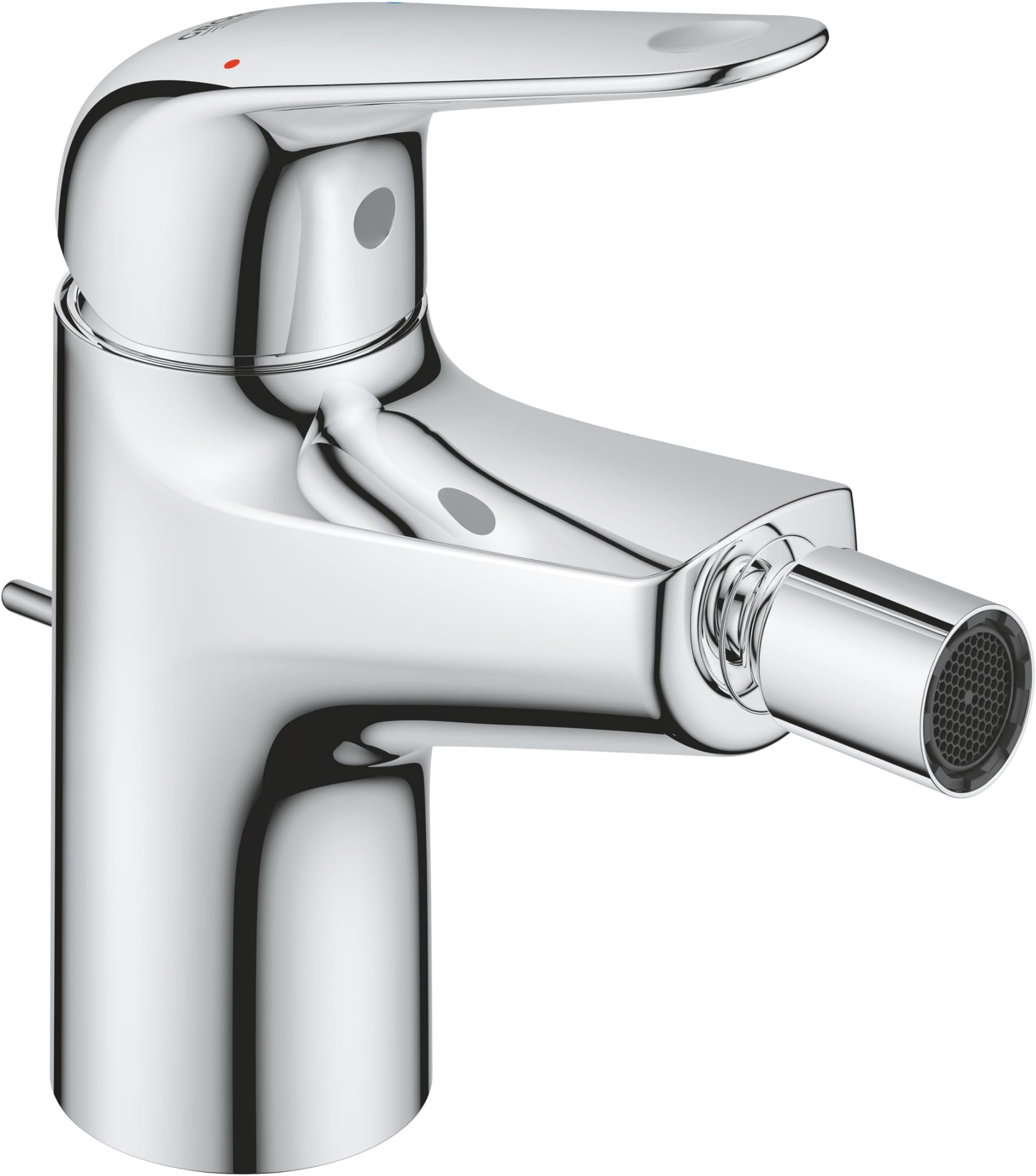GROHE Start Flow - Bathroom Bidet Tap Single-Lever Mixer - with Pop-Up ...