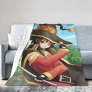 Amazon.com: Konosuba-Megumin Bedsure Blanket Throw Blanket, Super Soft ...