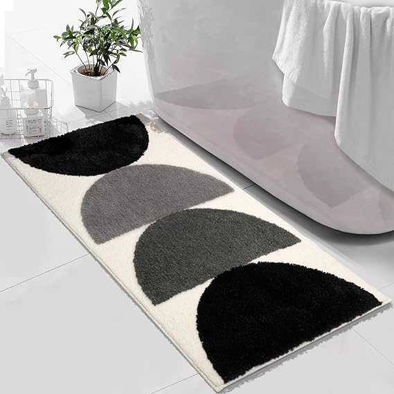 Amazon.com: RORA Boho Bathroom Runner Rug 24x48, Long Bathroom Rugs ...