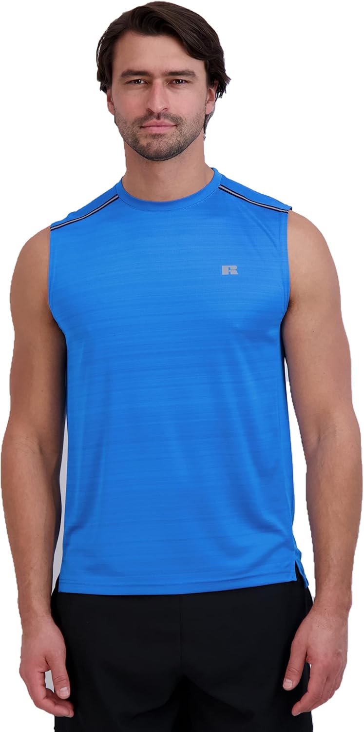 Amazon.com: Russell Athletic Mens Dri-Power Flow Short Sleeve ...