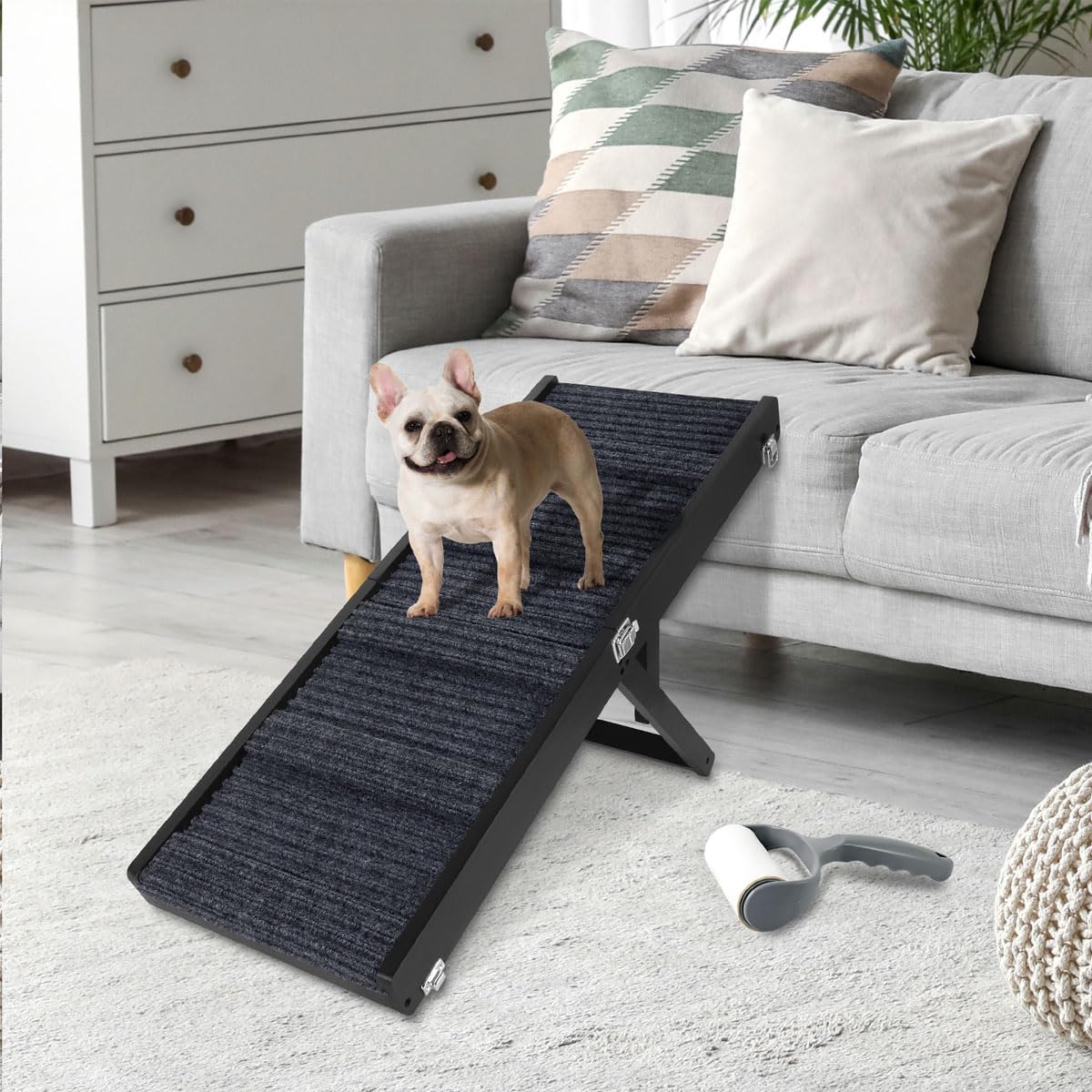 Amazon.com : Okydoky Small Dog Ramp, Portable Folding Pet Stair Ramp ...