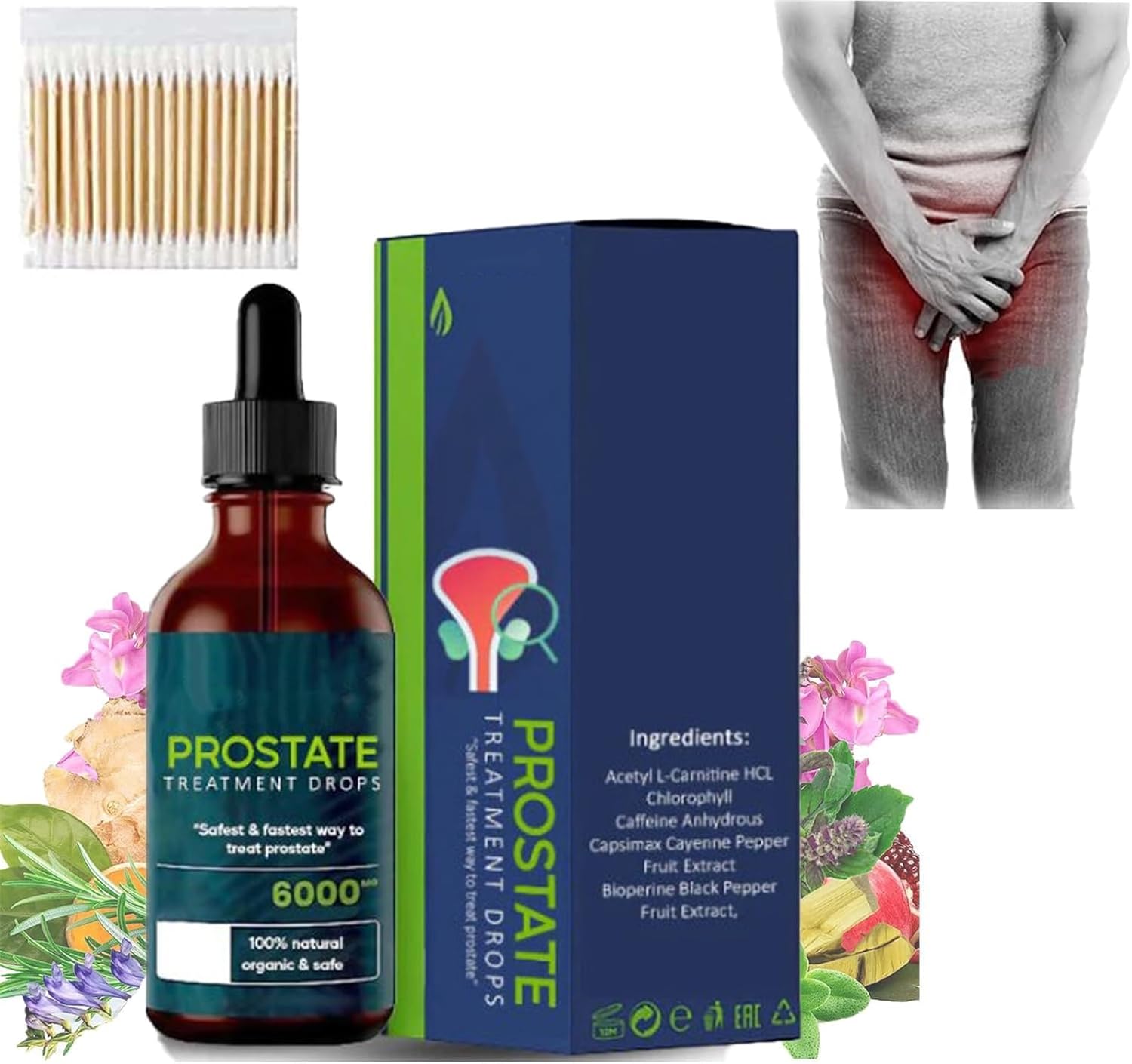 Prostate Treatment Drops,Prostate Pain Relief Drops,Prostate Drops ...