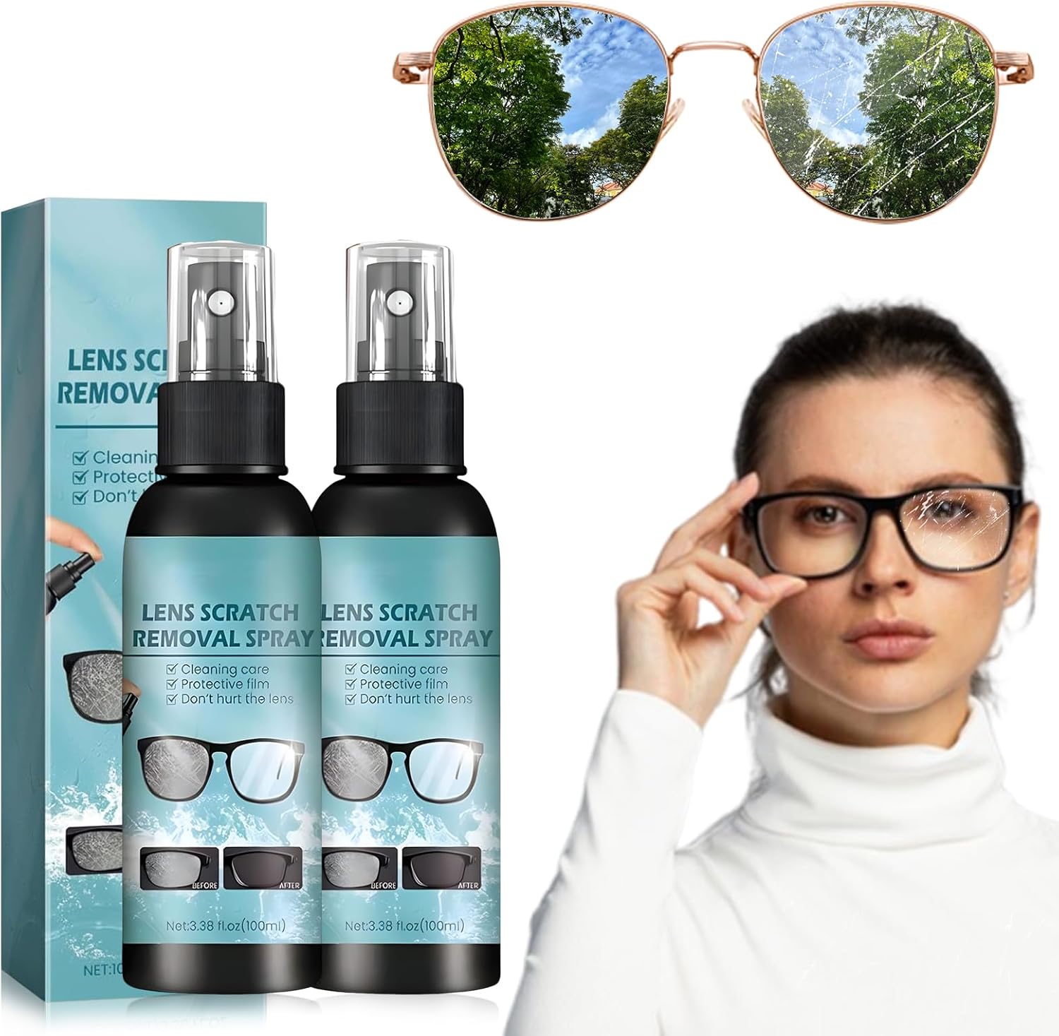 Amazon.com: GUIBNMHF Lens Scratch Remover, Scratch Remover for ...