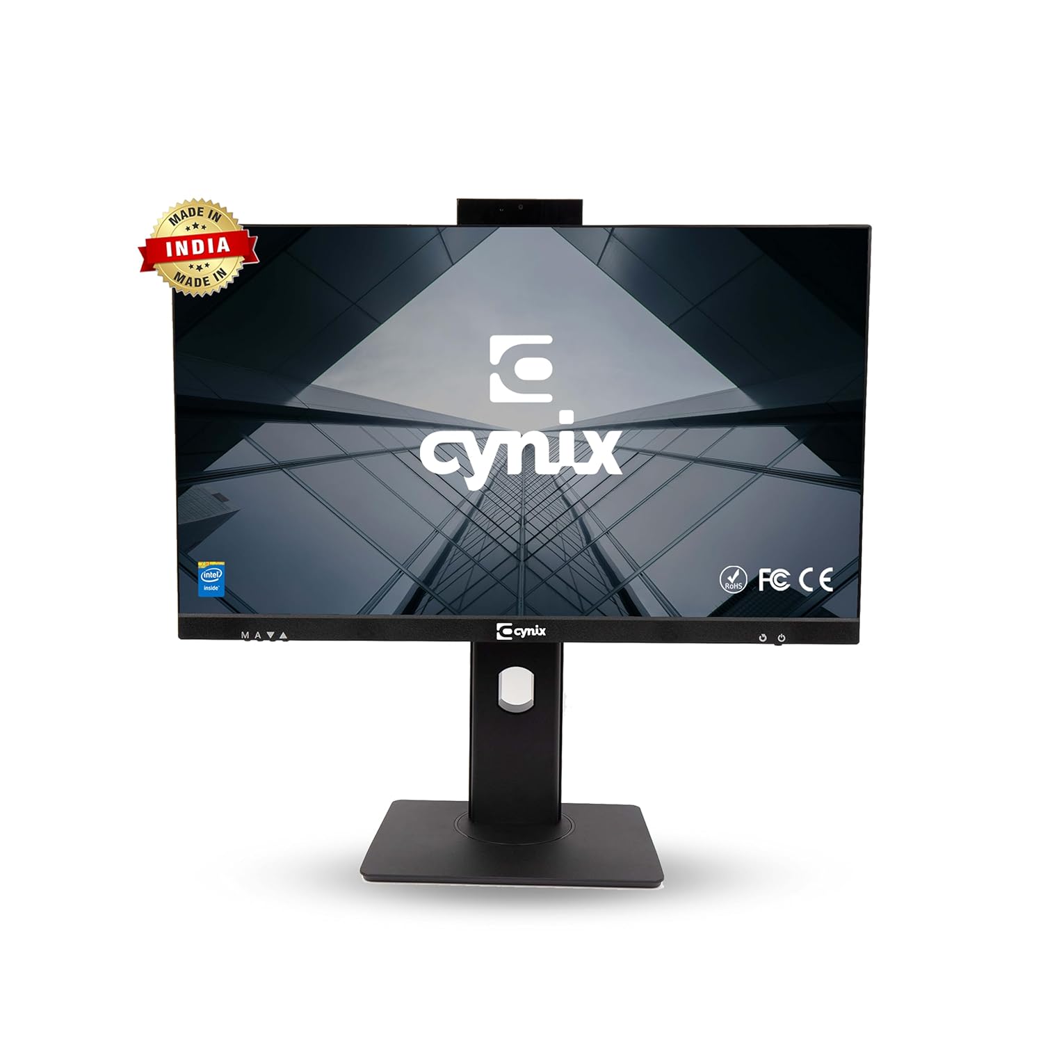 CYNIX GenX iX 2300 All-in-One PC,12th Gen i3-12100,23.8-inch IPS FHD Anti Glare,8GB RAM,512GB ...