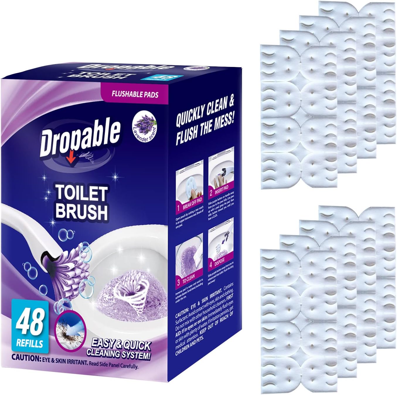 Amazon.com: Swiffer Sweeper Wet Refills, (64 Count) - Lavender ...