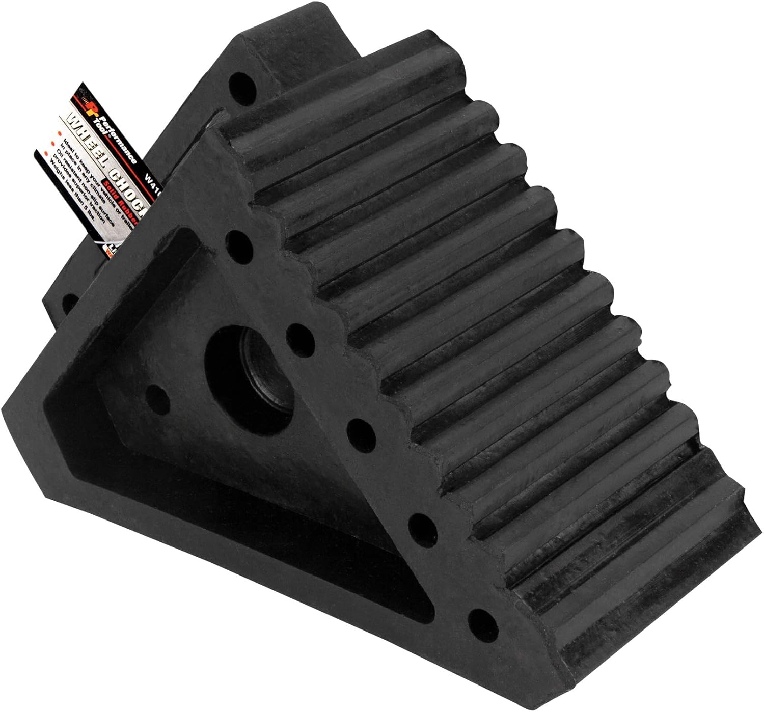 Performance Tool W41001 – Cuña de goma sólida para rueda, resistente al ...