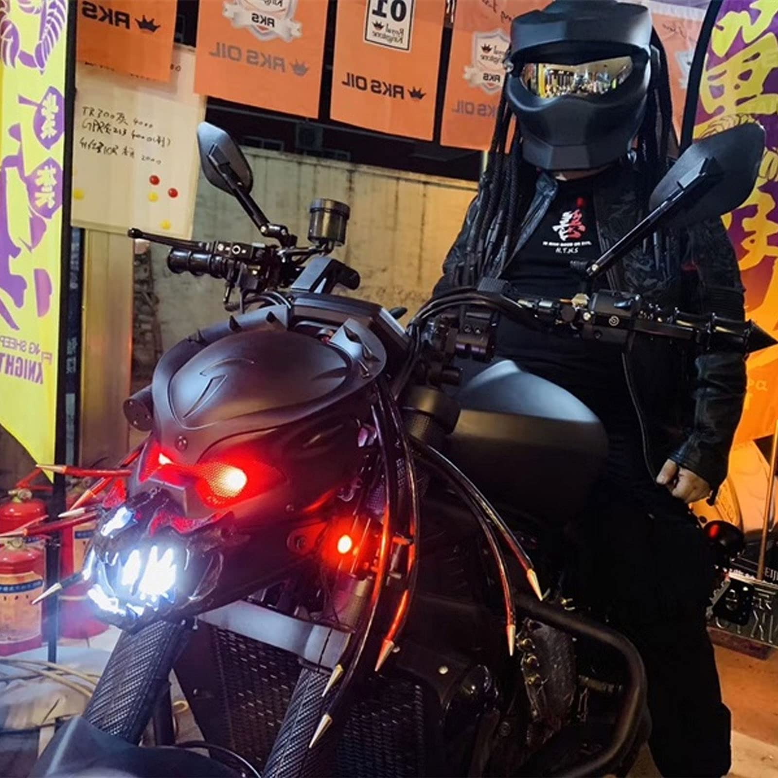 Predator Mask Motorcycle Predator Helm Jetzt Auch In Cross Variante