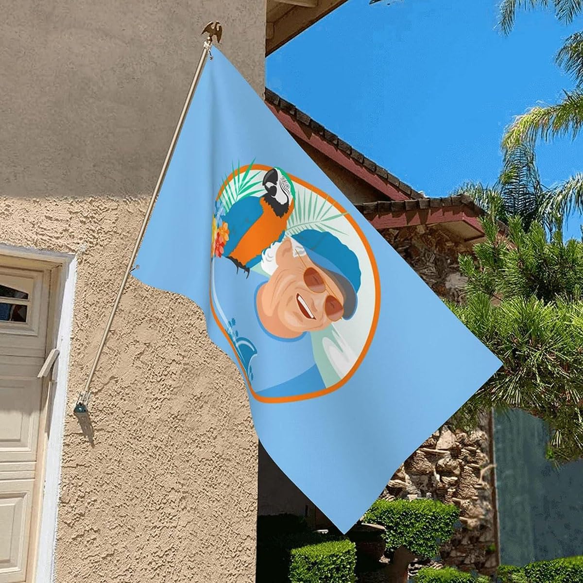 Jimmy Buffett Flags And Banners Pirates Look At 40 | Happy [Down To]