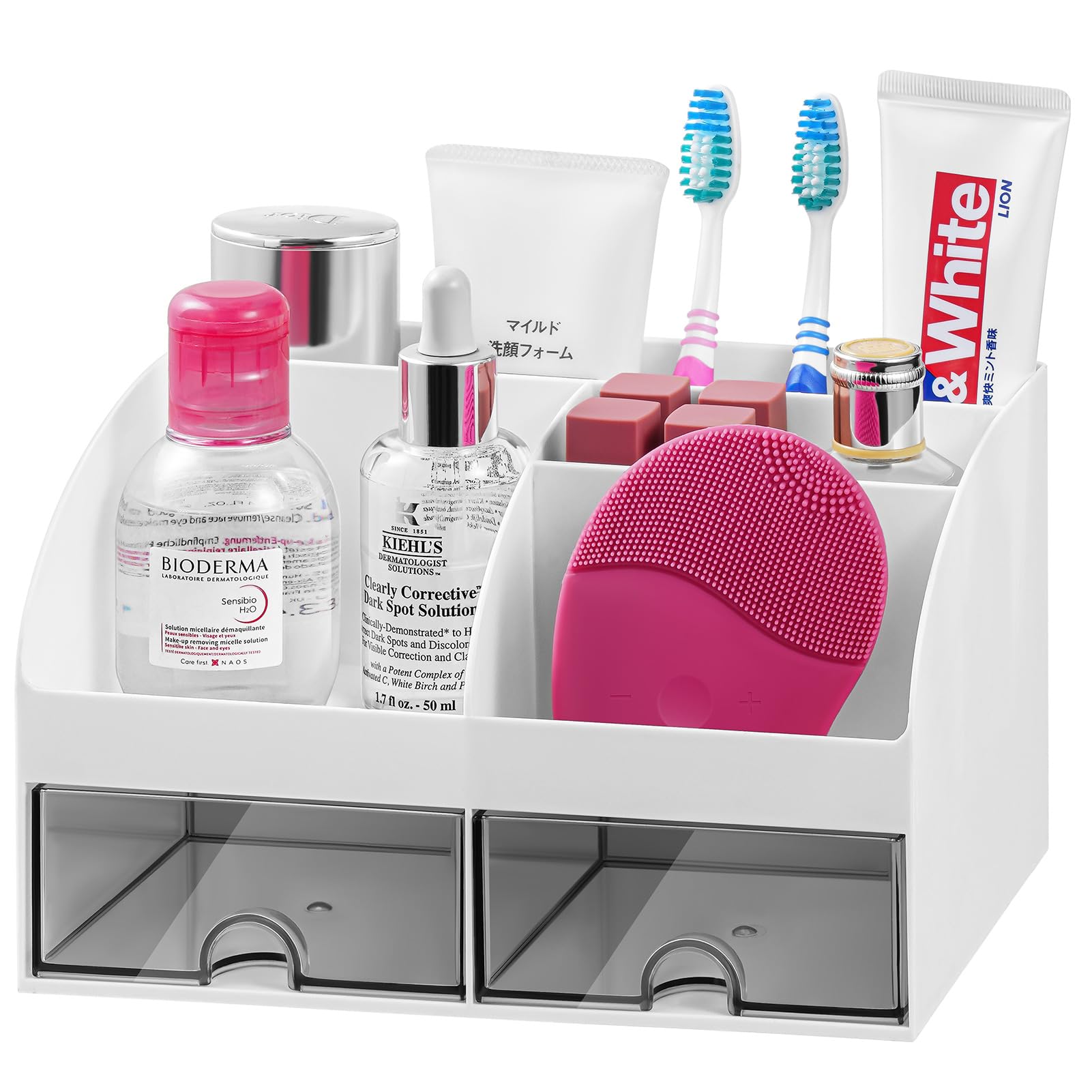 Amazon.com: VITVITI Toothbrush Holders for Bathrooms Countertop, 5 ...